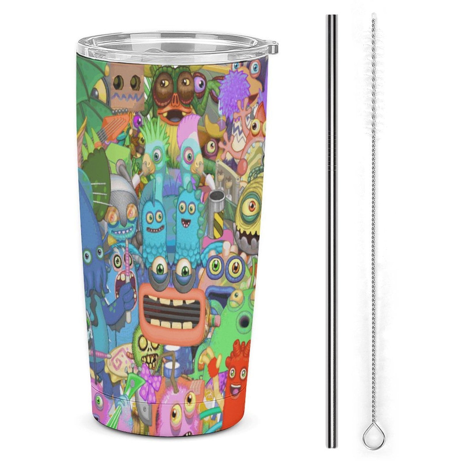 Game My Singing Monsters Stainless Steel Car Cup Thermal Vacuum ...