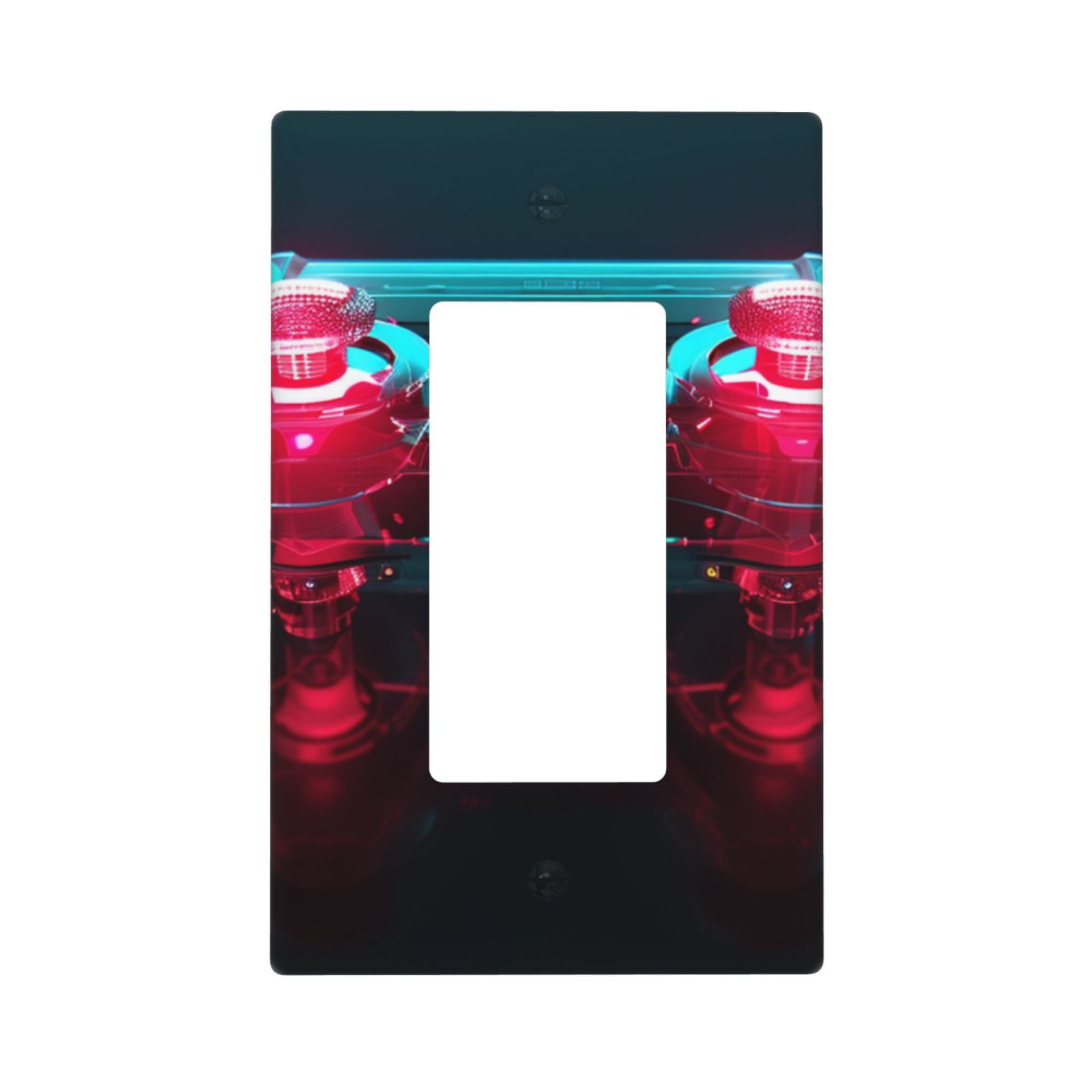 Game Neon Cyberpunk Style Switch Cover Decorative Wall Plate / 1-Gang ...