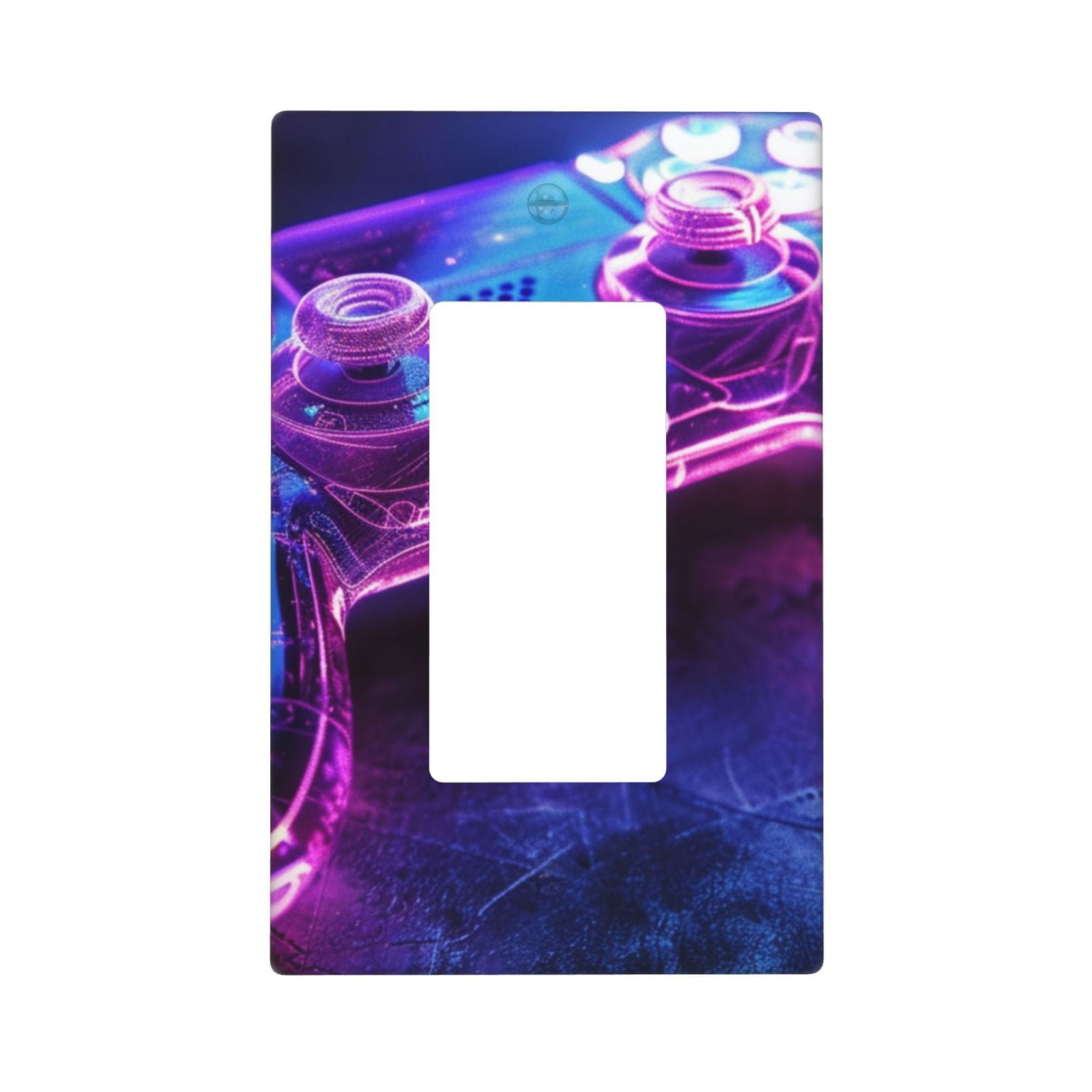 Game Neon Cyberpunk Style Switch Cover Decorative Wall Plate / 1-Gang ...