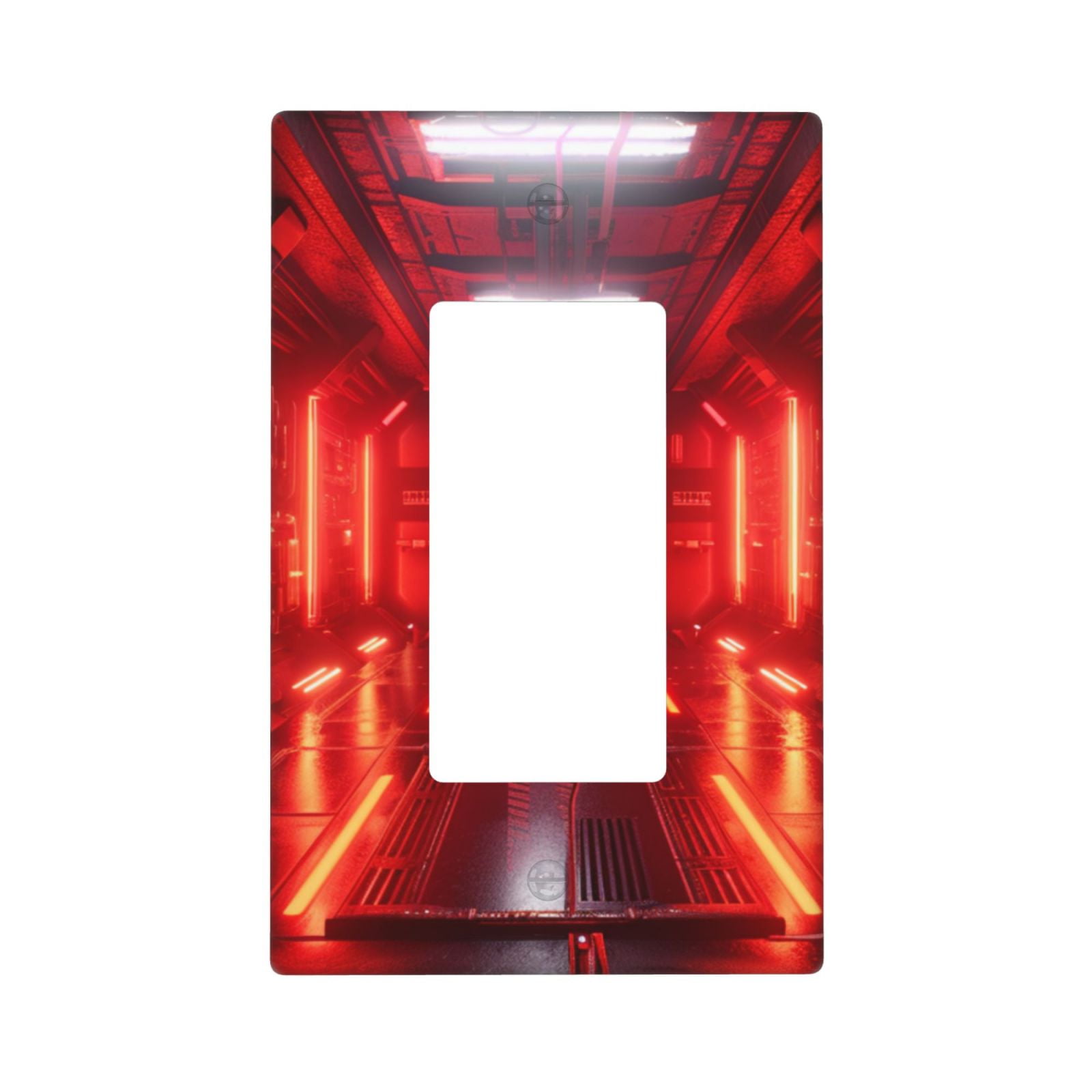 Game Neon Cyberpunk Style Switch Cover Decorative Wall Plate / 1-Gang ...