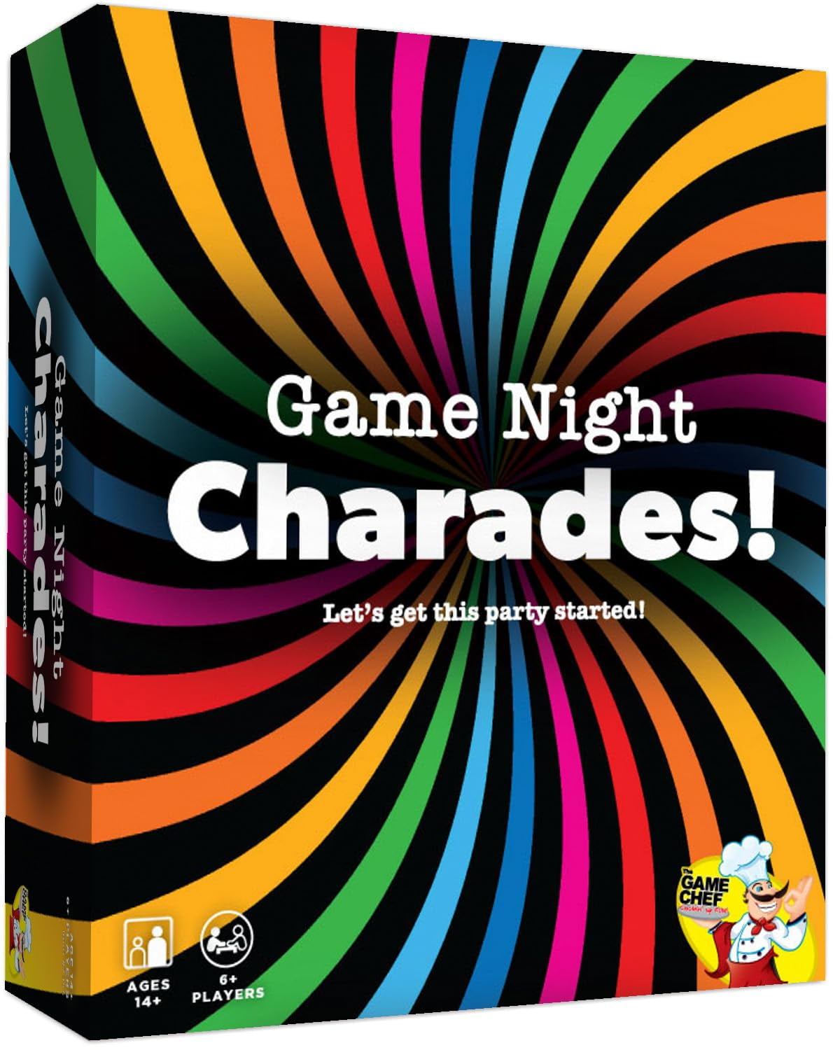 Game Night Charades - STF9 Party Charades Game - Contains 1120 Charades ...