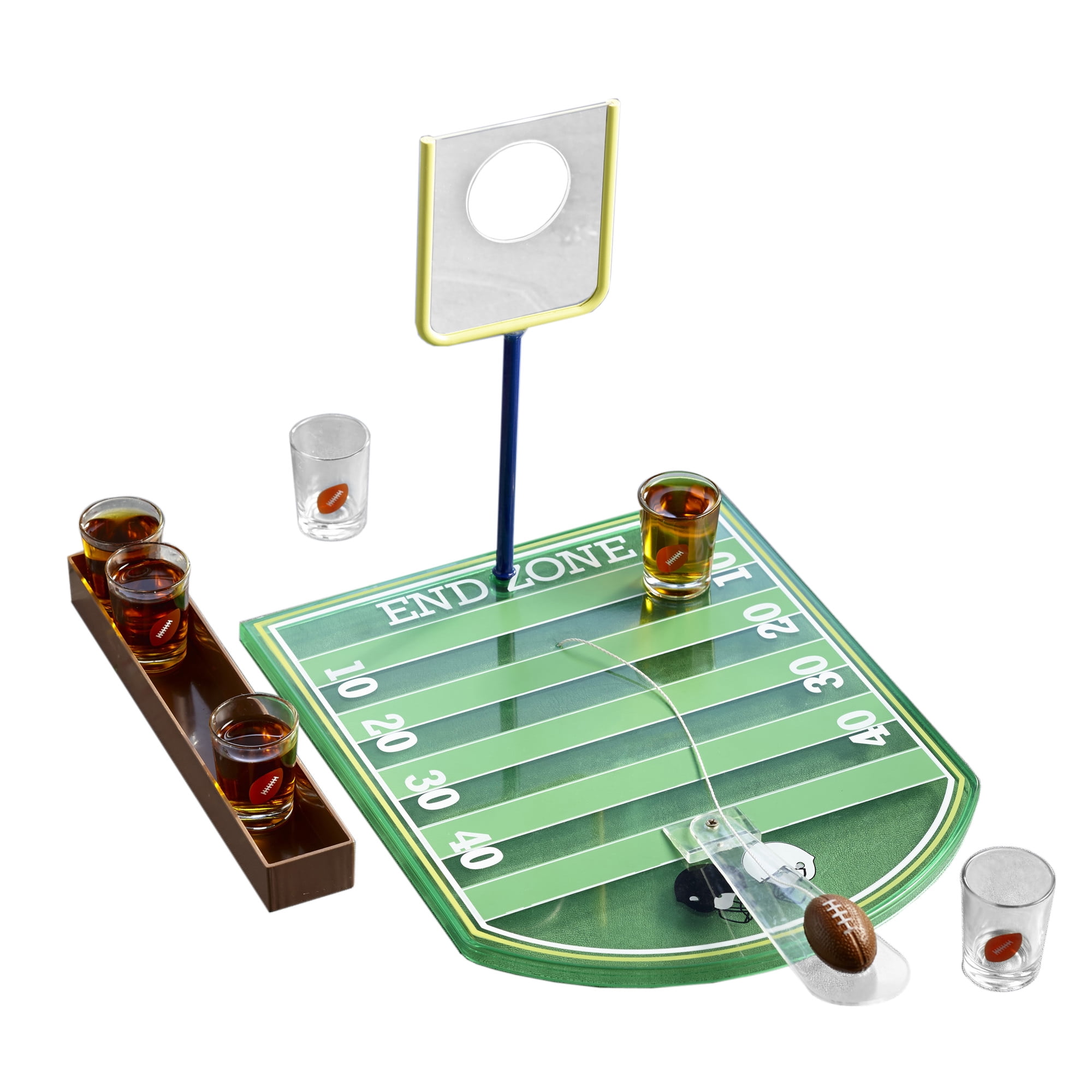 Football Game Night Drinking Game - 6 Shot Glasses Included - Walmart.com