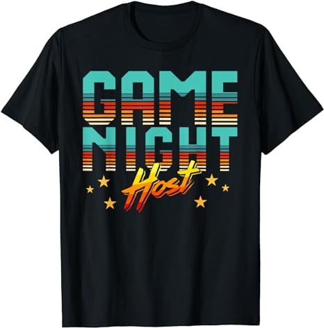 Game Night Host Family Board Game and Trivia Night T-Shirt - Walmart.com