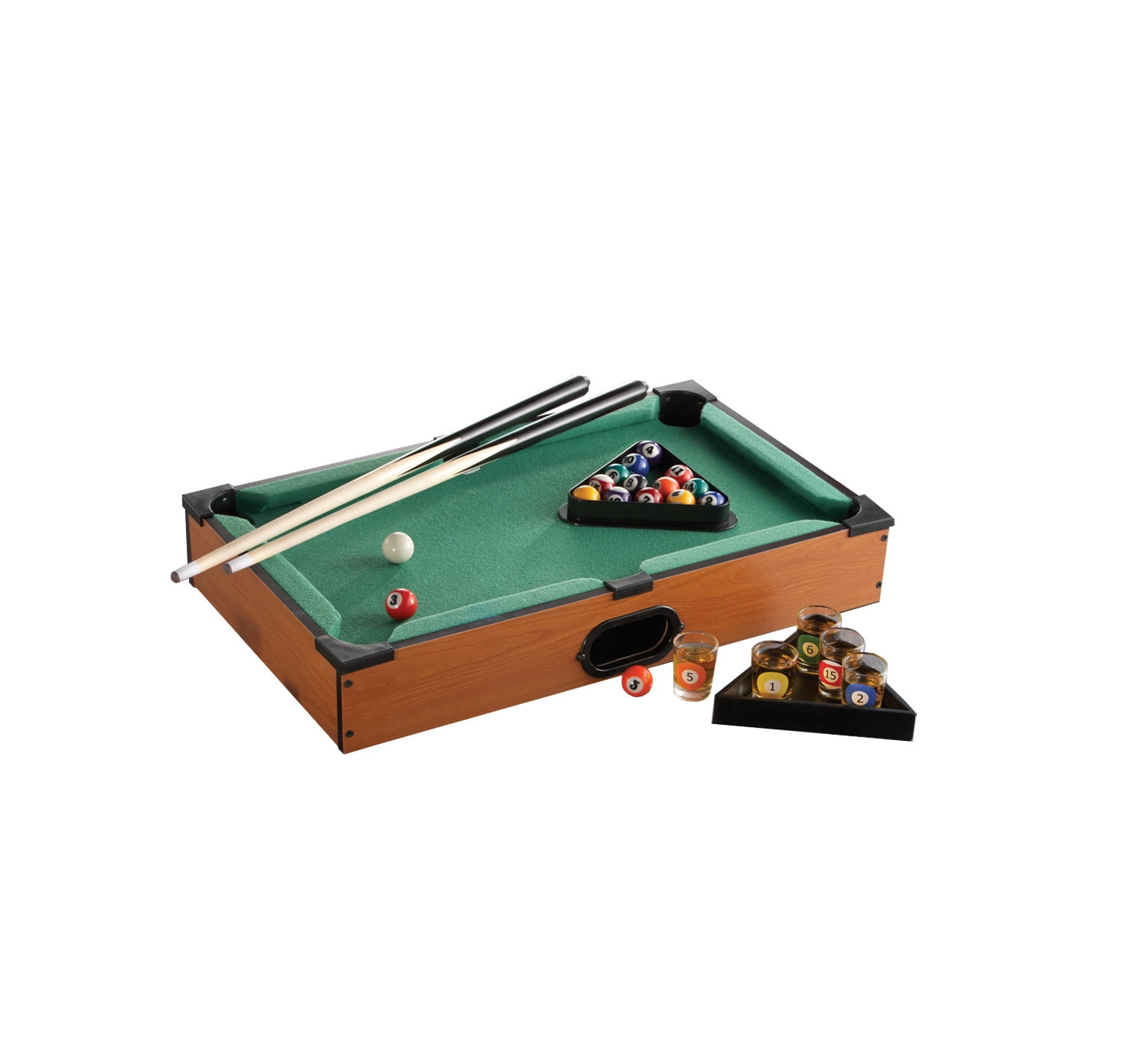 Game Night Pool Table and Shot Glass Drinking Game - Walmart.com