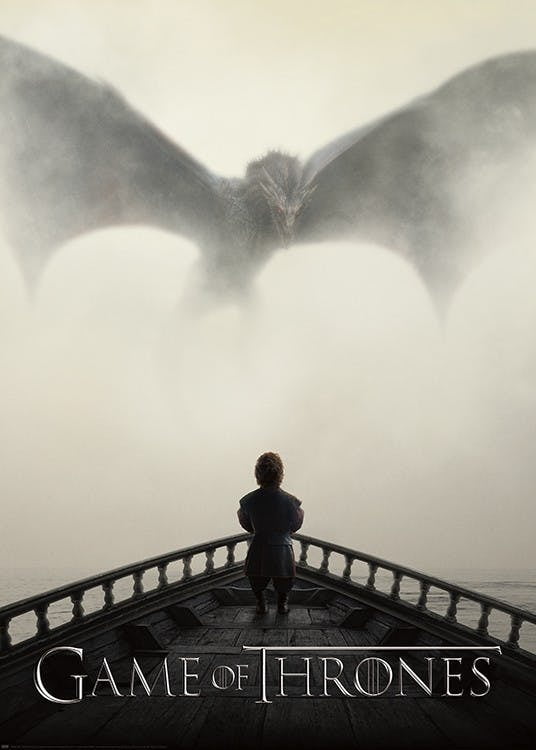 Game Of Thrones™ - A Dance With Dragons Print Wall Art, Modern Wall ...