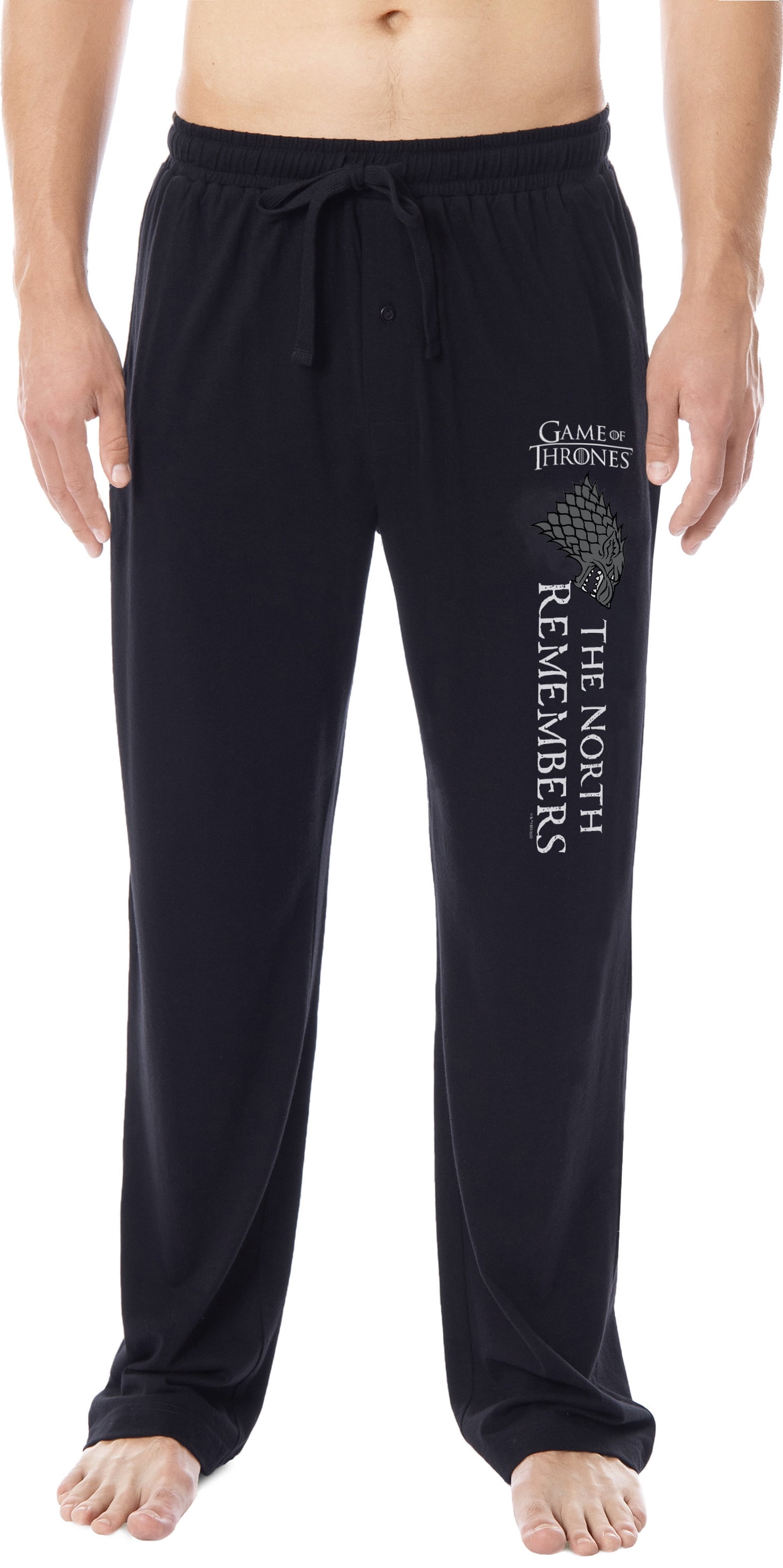 Game Of Thrones Mens' TV Series The North Remembers Sleep Pajama Pants ...
