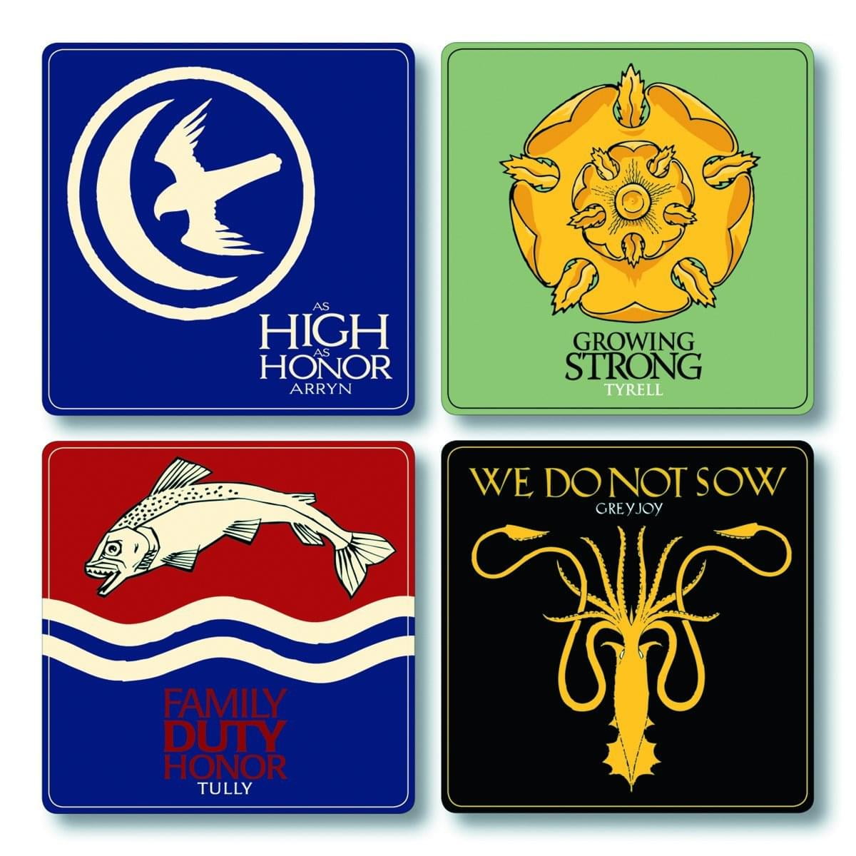 Game Of Thrones Season 2 Coaster Set Of 4 - Walmart.com