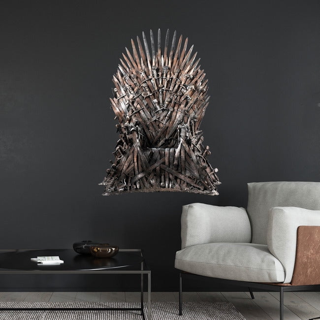 Game Of Thrones The Iron Throne XL Giant Peel & Stick Wall Decals ...