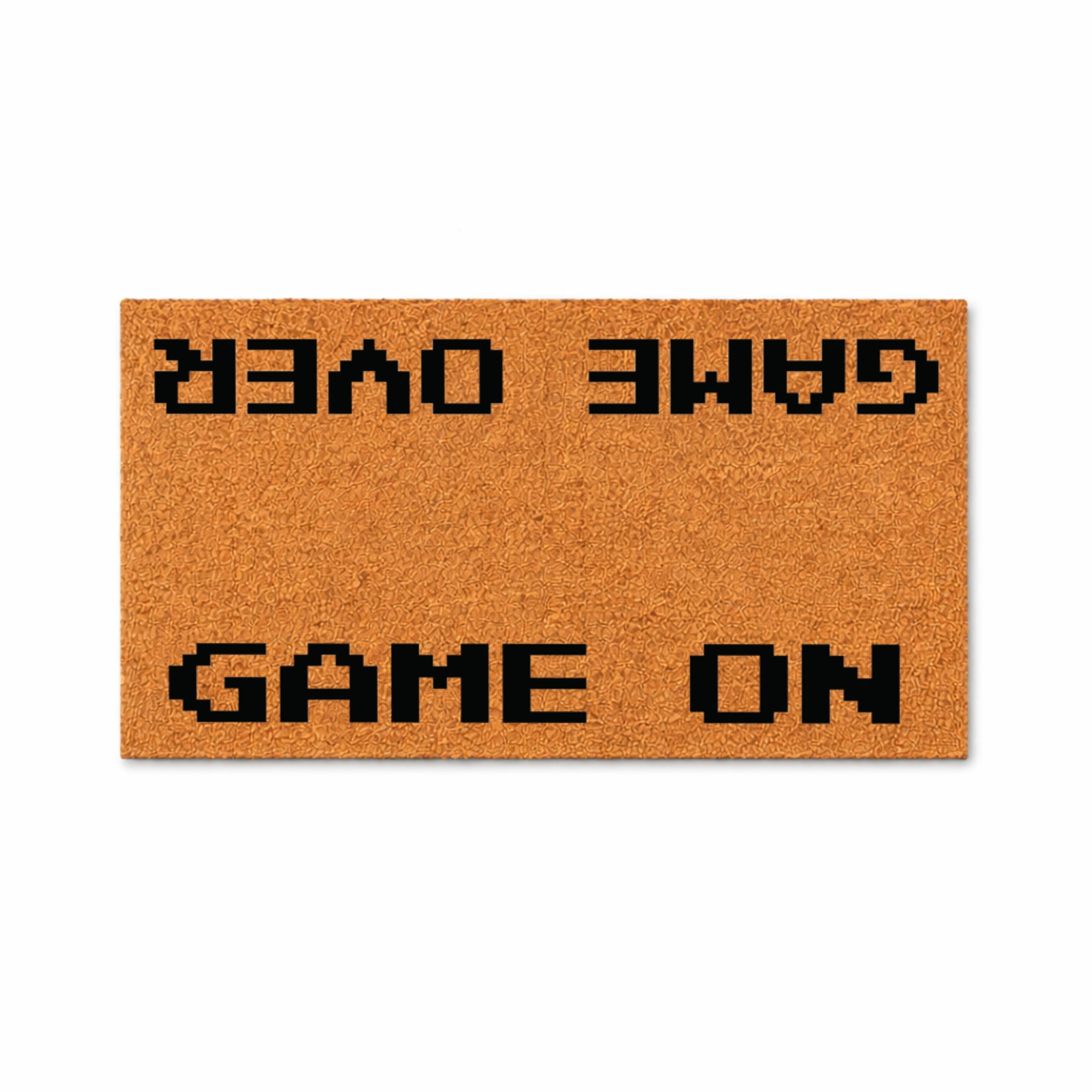 GAME OVER GAME ON Doormat, Gamer Entryway Door Mat, Non Slip Indoor ...