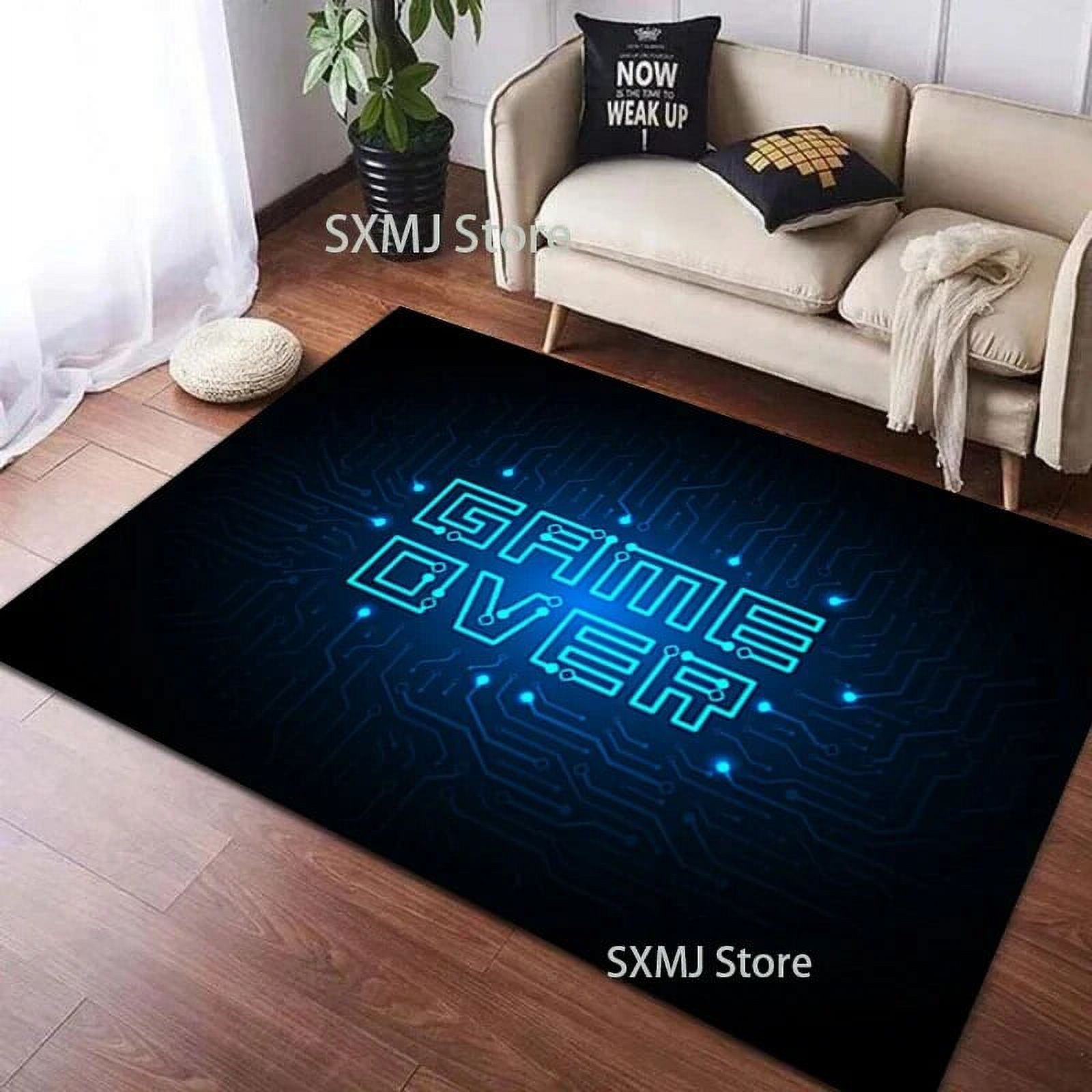 Game Over Gaming Player Gamer Rug Carpet Door Corridor Hallway Step ...