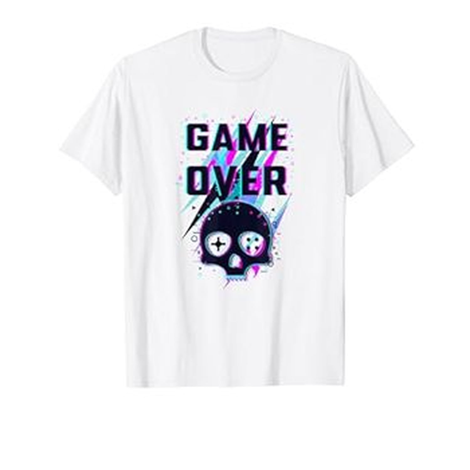 Game Over Skull Gaming Controller, Video Game… - Walmart.com