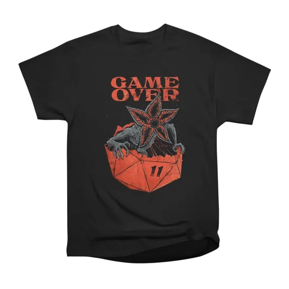 Game Over T-Shirt Tee Gift For Him Merch For Her Apparel For Friend 4 ...