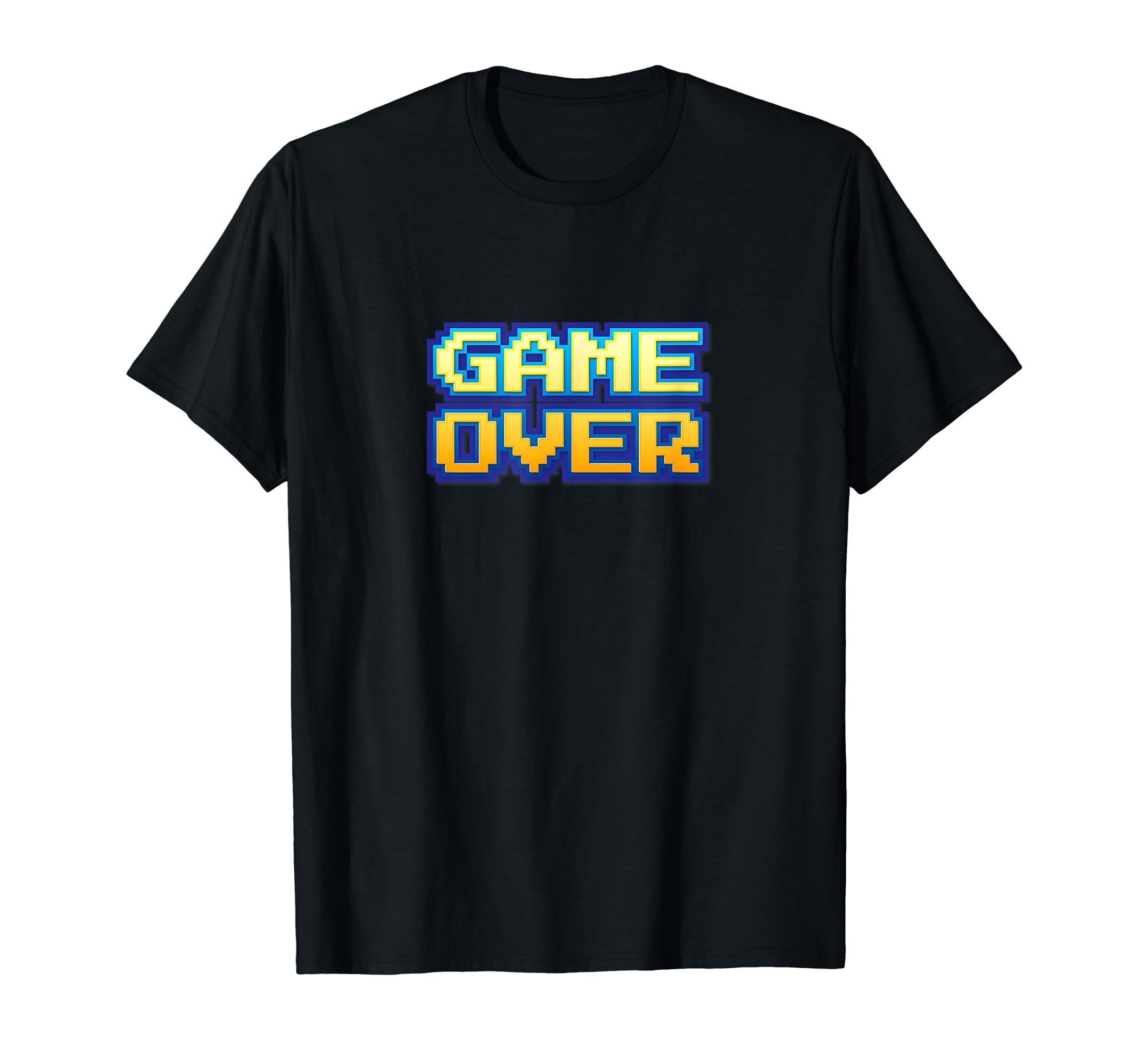 Game Over Vintage Retro Video Game Arcade 80s 90s T-Shirt - Walmart.com