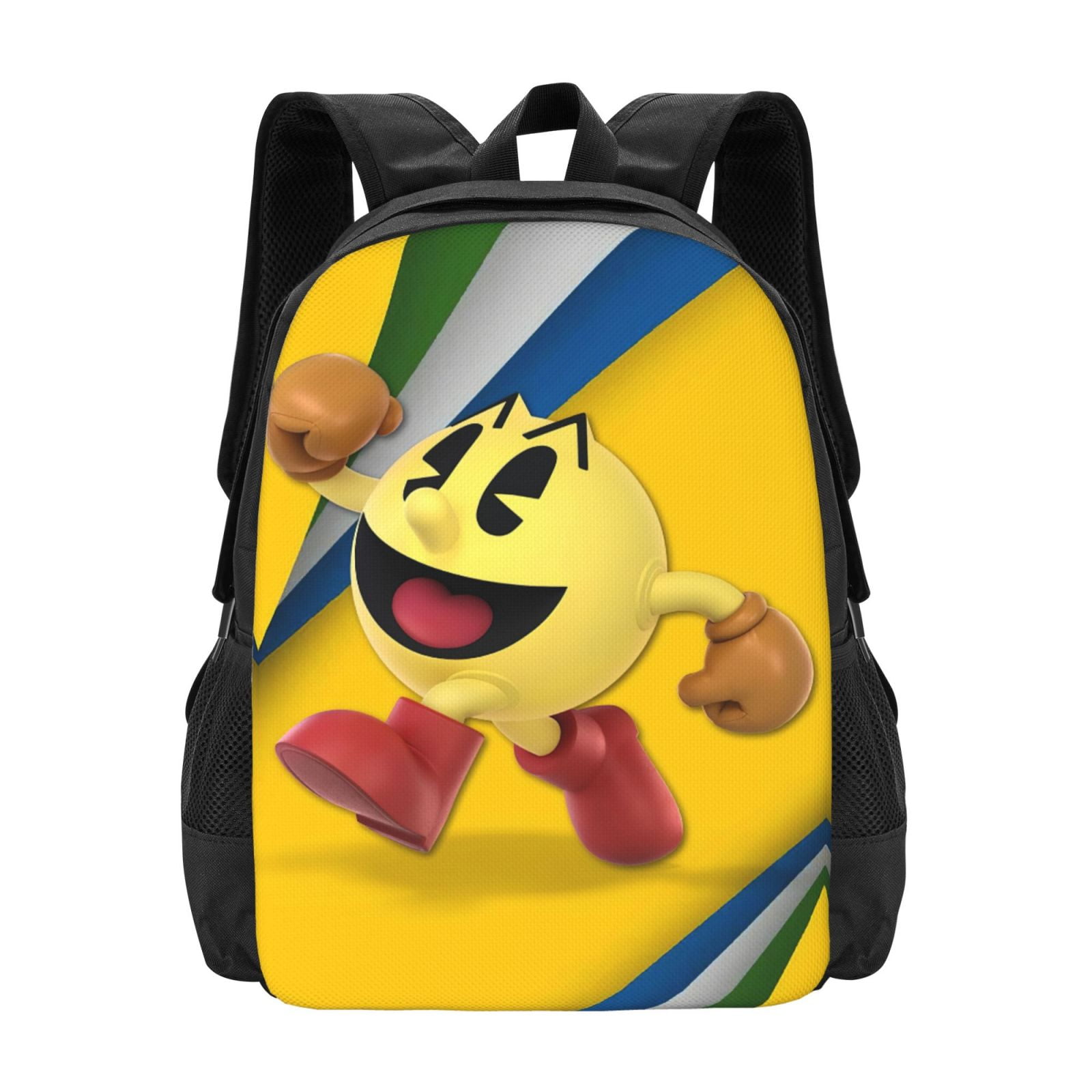 Game Pac Man Backpack Casual Lightweight Travel Backpacks 16.5 ...