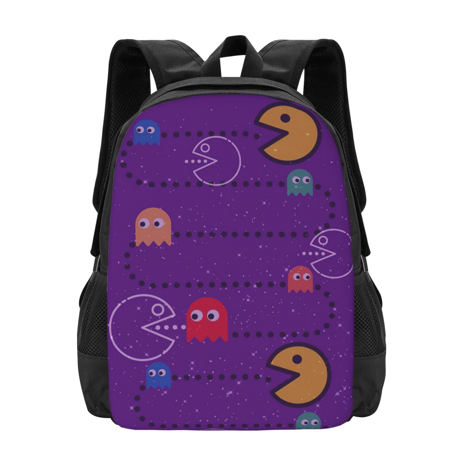 Game Pac Man Backpack Lightweight Casual Laptop Backpacks Travel ...