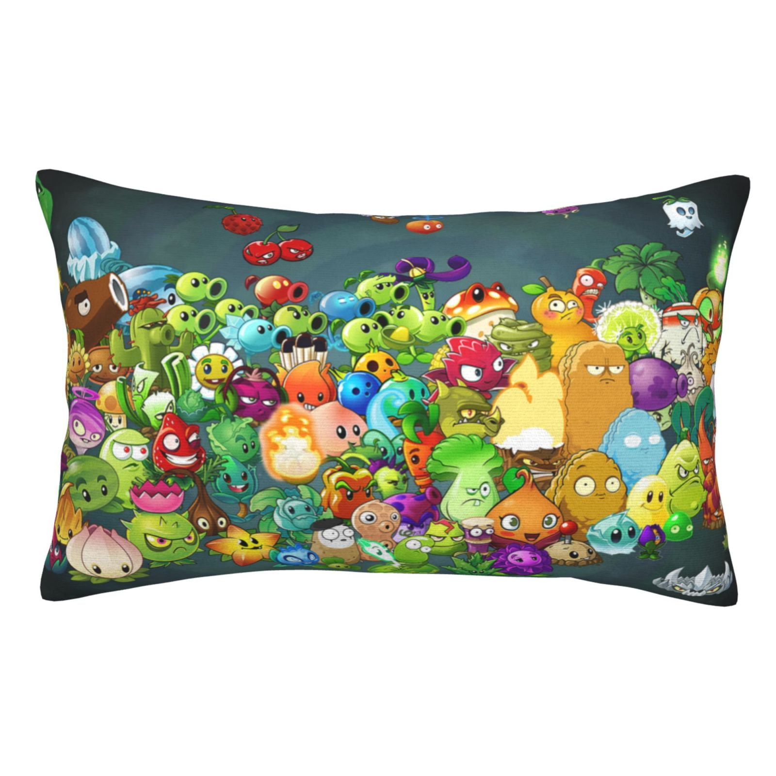 Game Plants vs. Zombies Pillow Case Decor Cushion Pillow Covers With ...