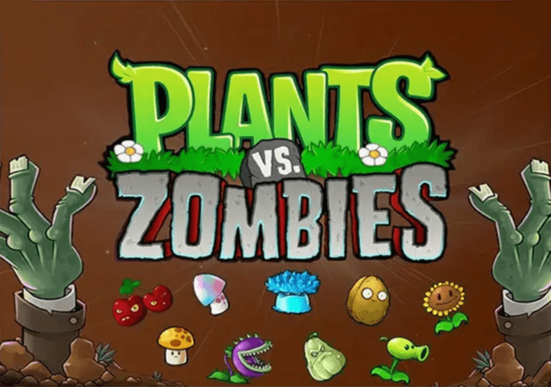 Game Plants &vs. Zombies Theme Birthday Party Background Photography ...