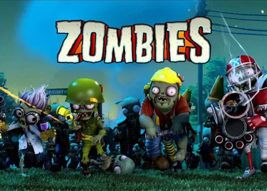 Game Plants &vs. Zombies Theme Birthday Party Background Photography ...