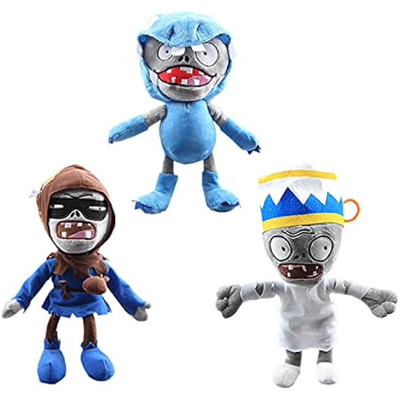Game Plush Egg Pusher Imp & Bandit Zombie & Buckethead Mummy Zombie ...