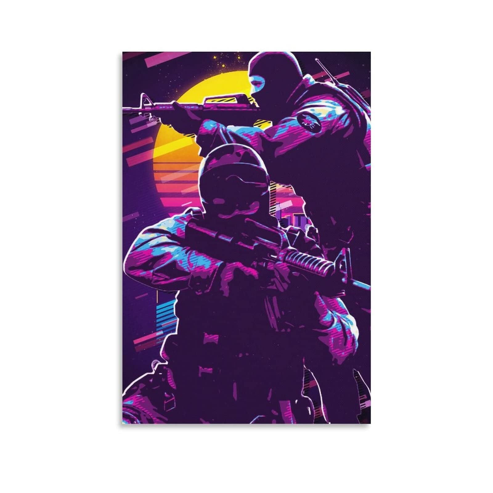 Game Poster Csgo Canvas Print Home Decorations Posters for Room Aesthetic Wall Art Poster ...