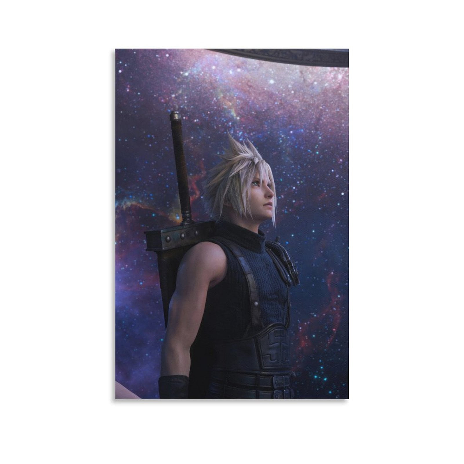 Game Poster Final Anime Fantasy 7 Rebirth Art Game Posters Cloud (10 ...