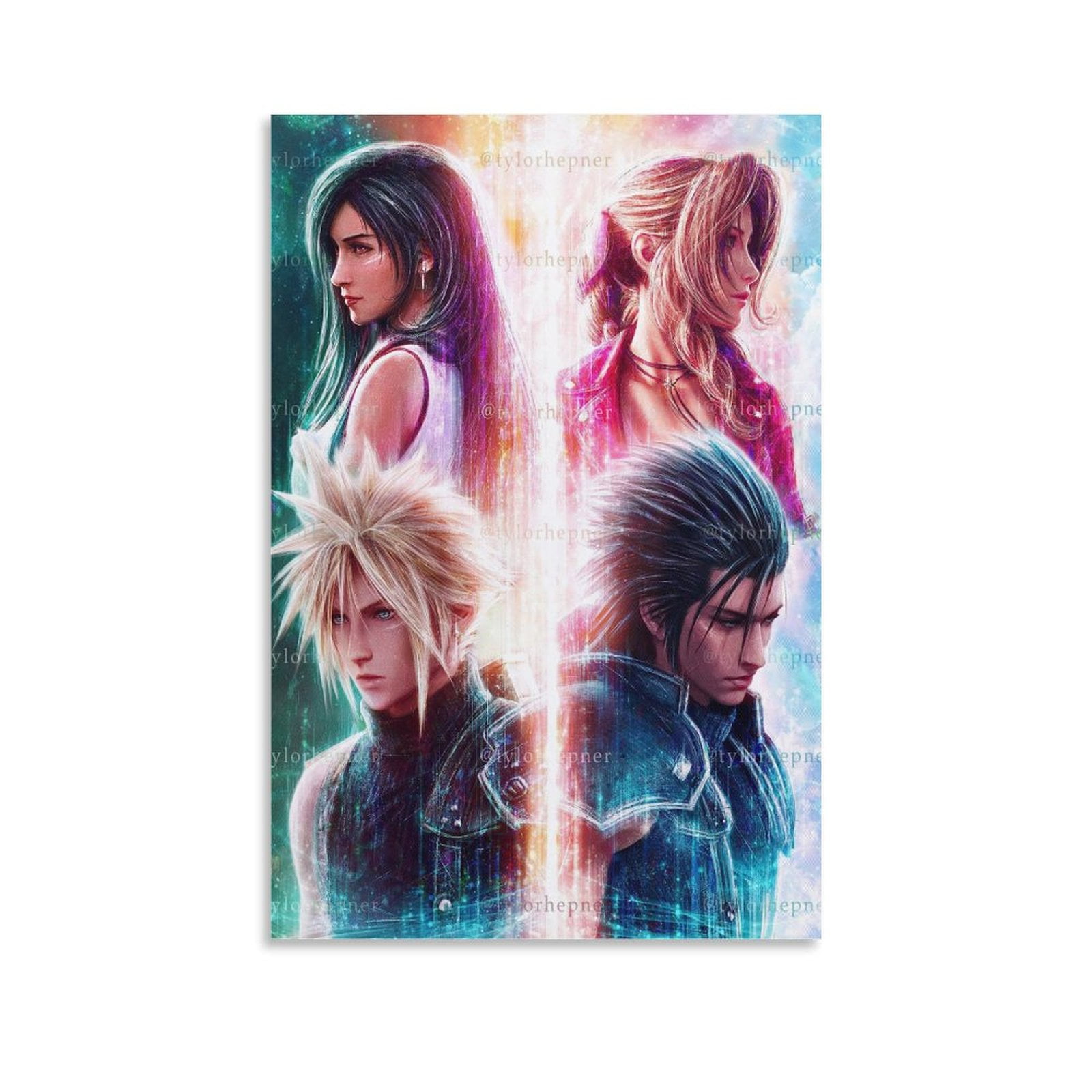 Game Poster Final Anime Fantasy 7 Rebirth Game Posters (5) Picture ...
