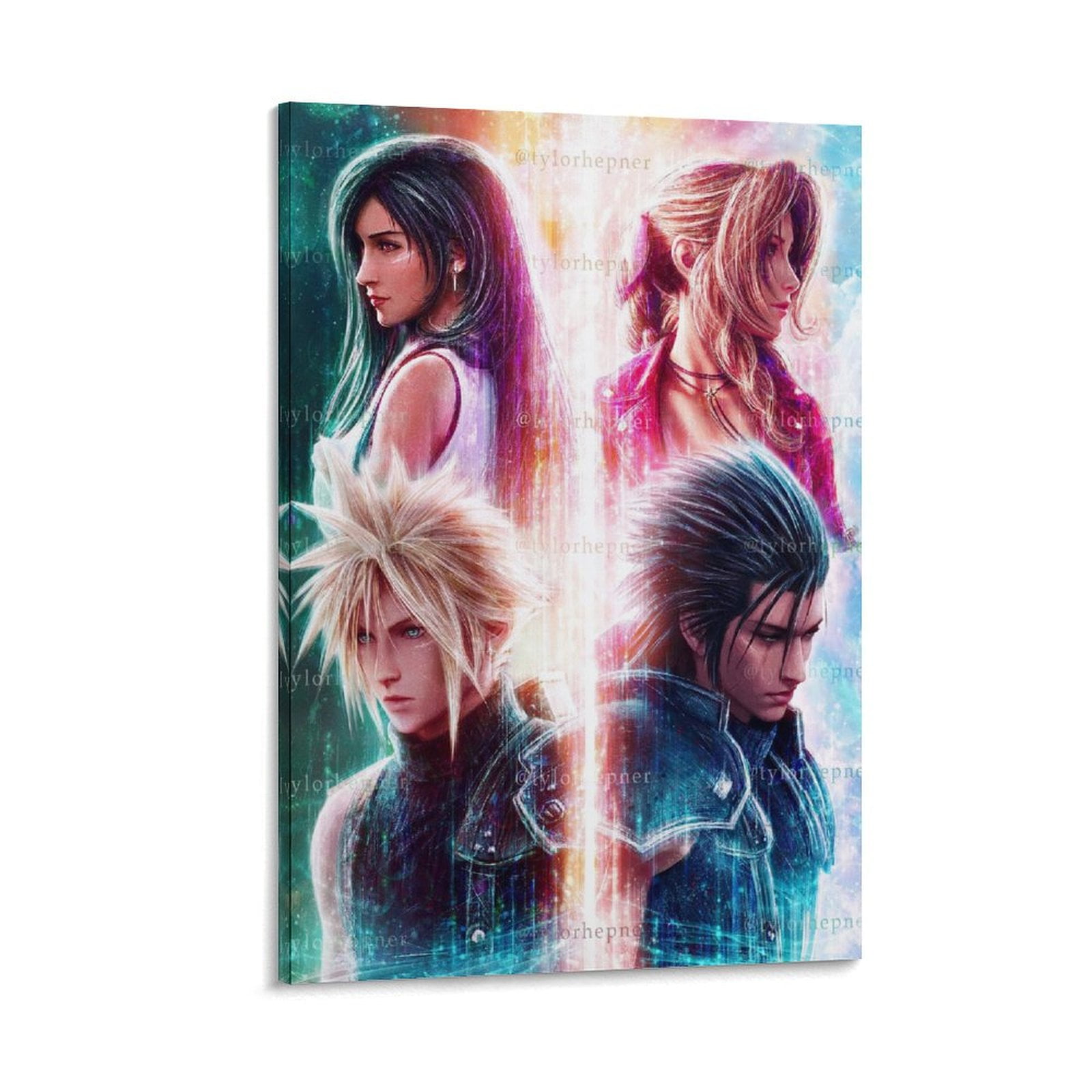 Game Poster Final Anime Fantasy 7 Rebirth Game Posters (5) Posters Wall ...