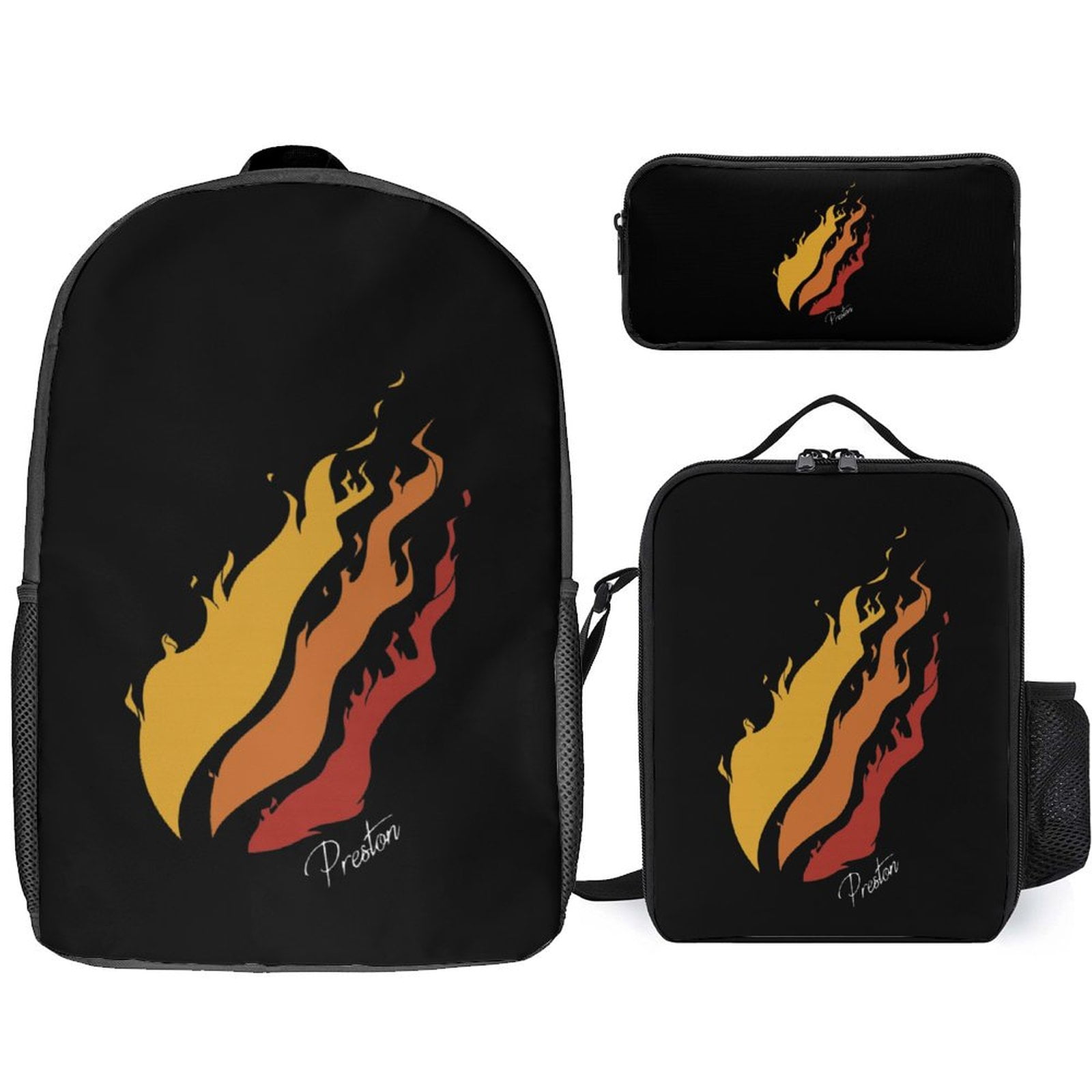 Game Prestonplayz 3 Piece Set, 17 Inch Backpack, Lunch Bag, And Sundry ...