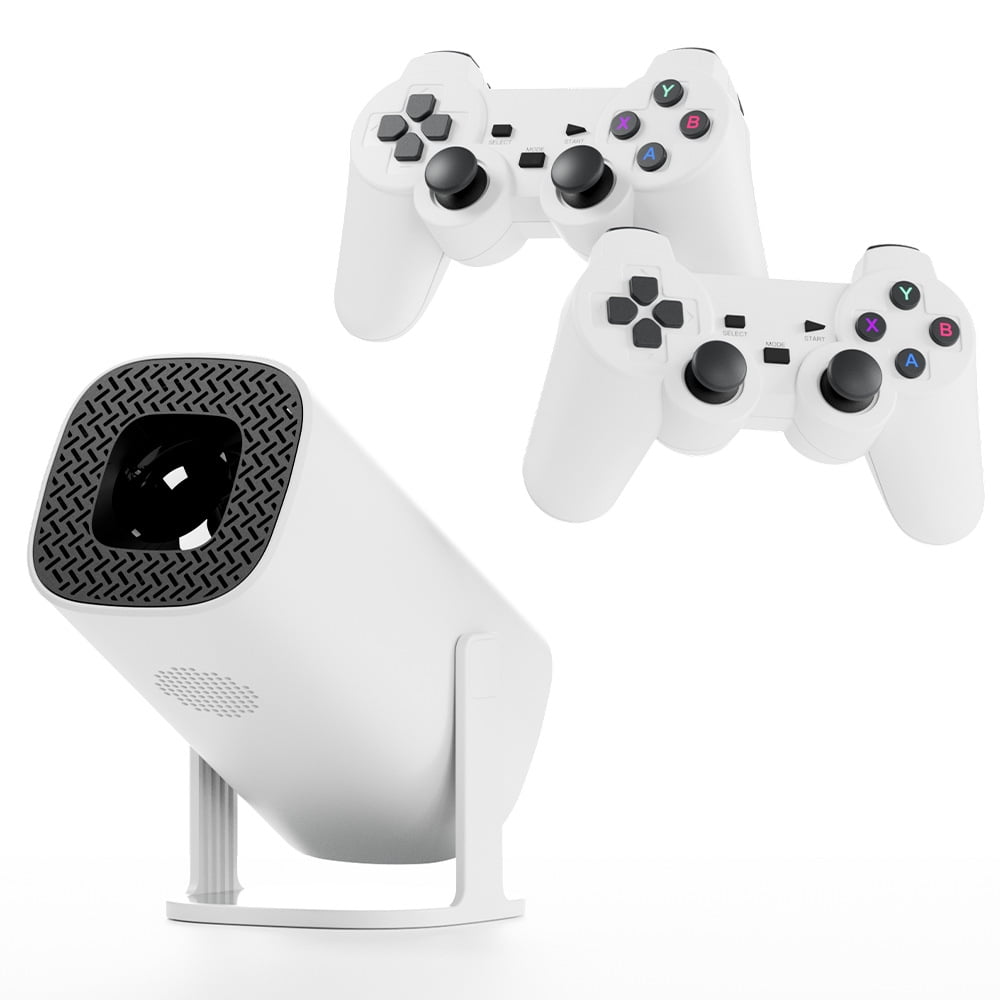 Game Projector with Controllers, Console Projector with Retro Games ...