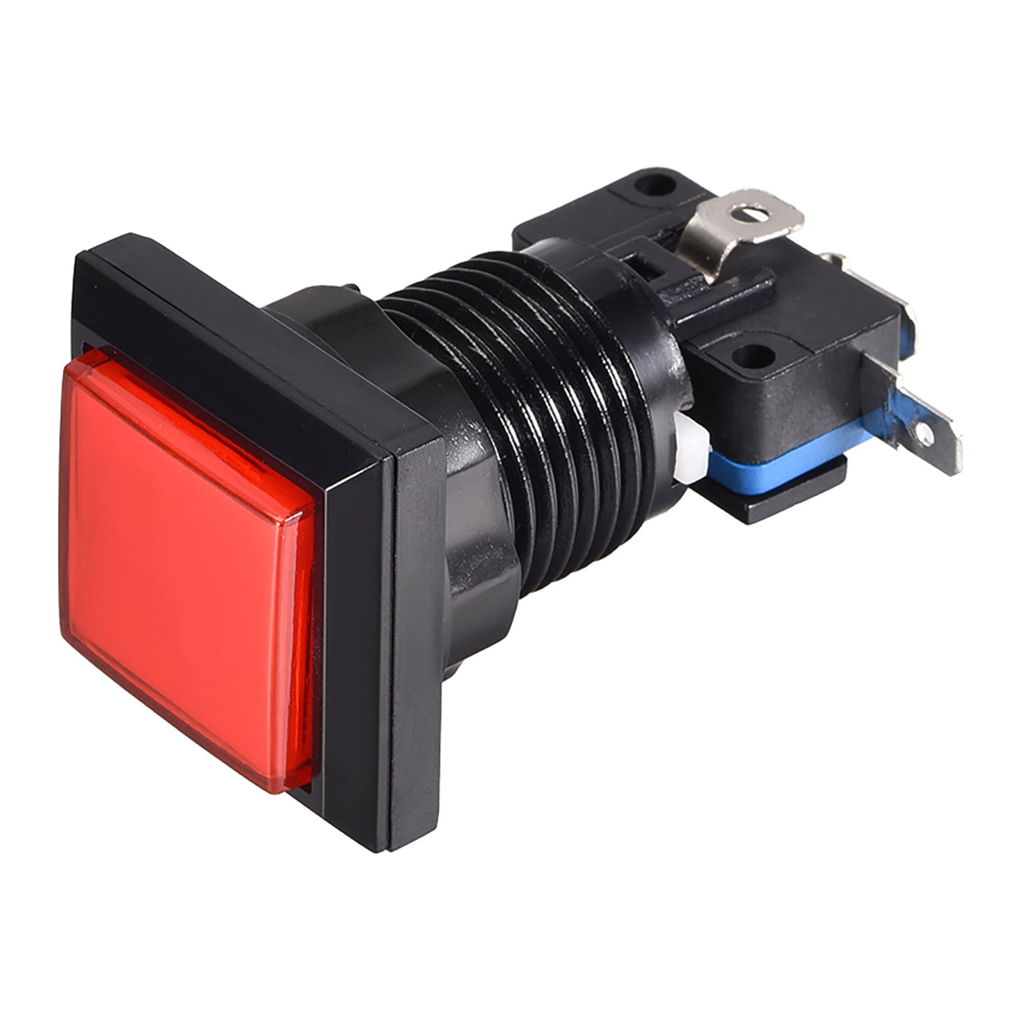 Game Push Button 34x34 Square 12V LED Illuminated Push Button Switch ...