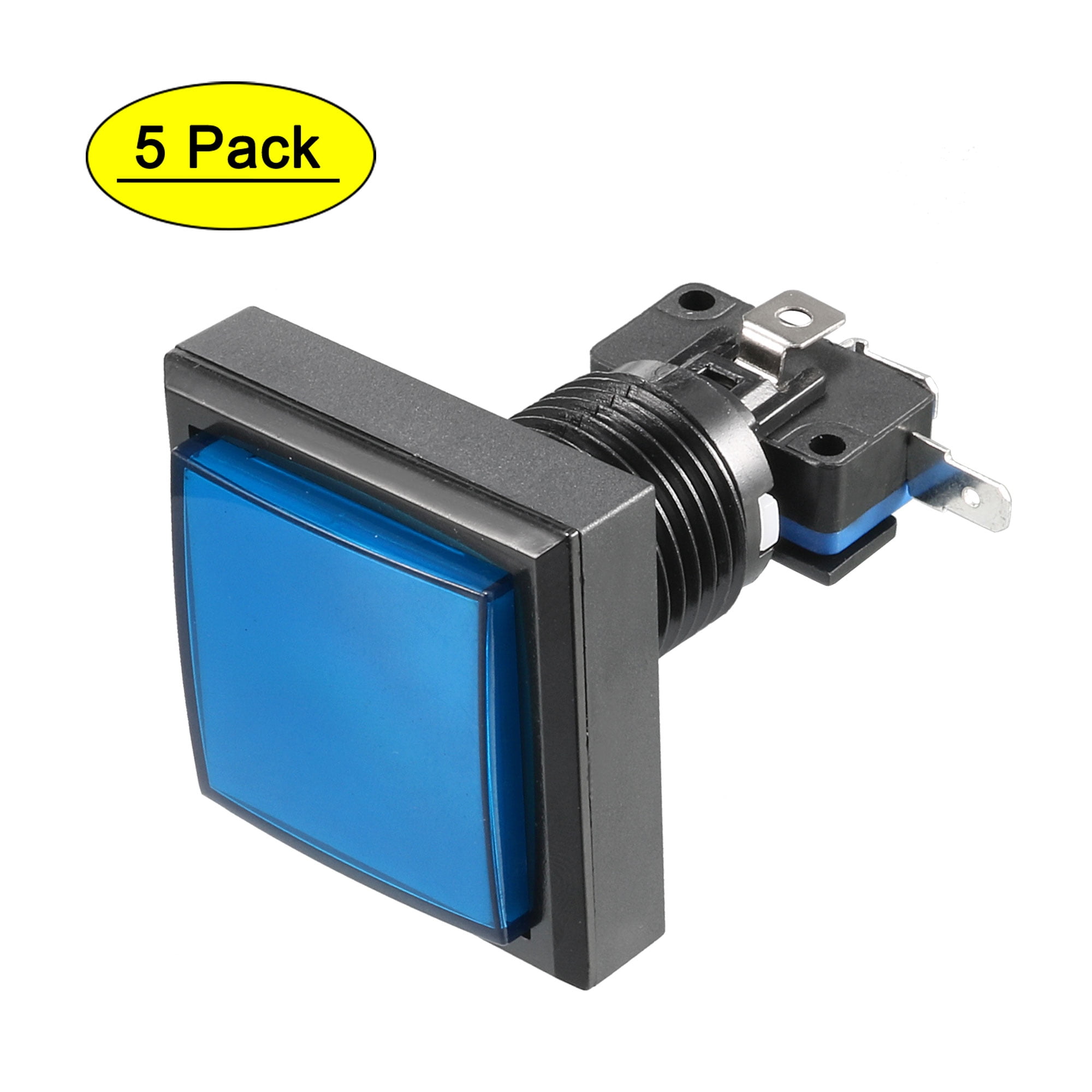 Game Push Button 44x44 Square 12V LED Illuminated Push Button Switch ...