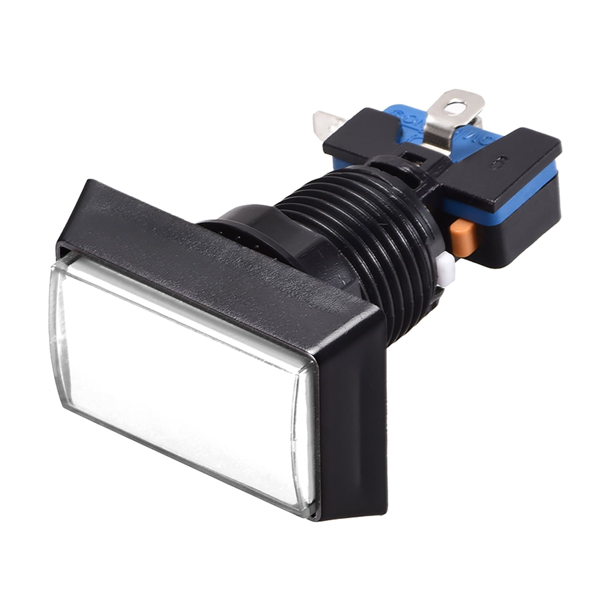 Game Push Button 49x33 Rectangle 12V LED Illuminated Push Button Switch with Micro switch for ...