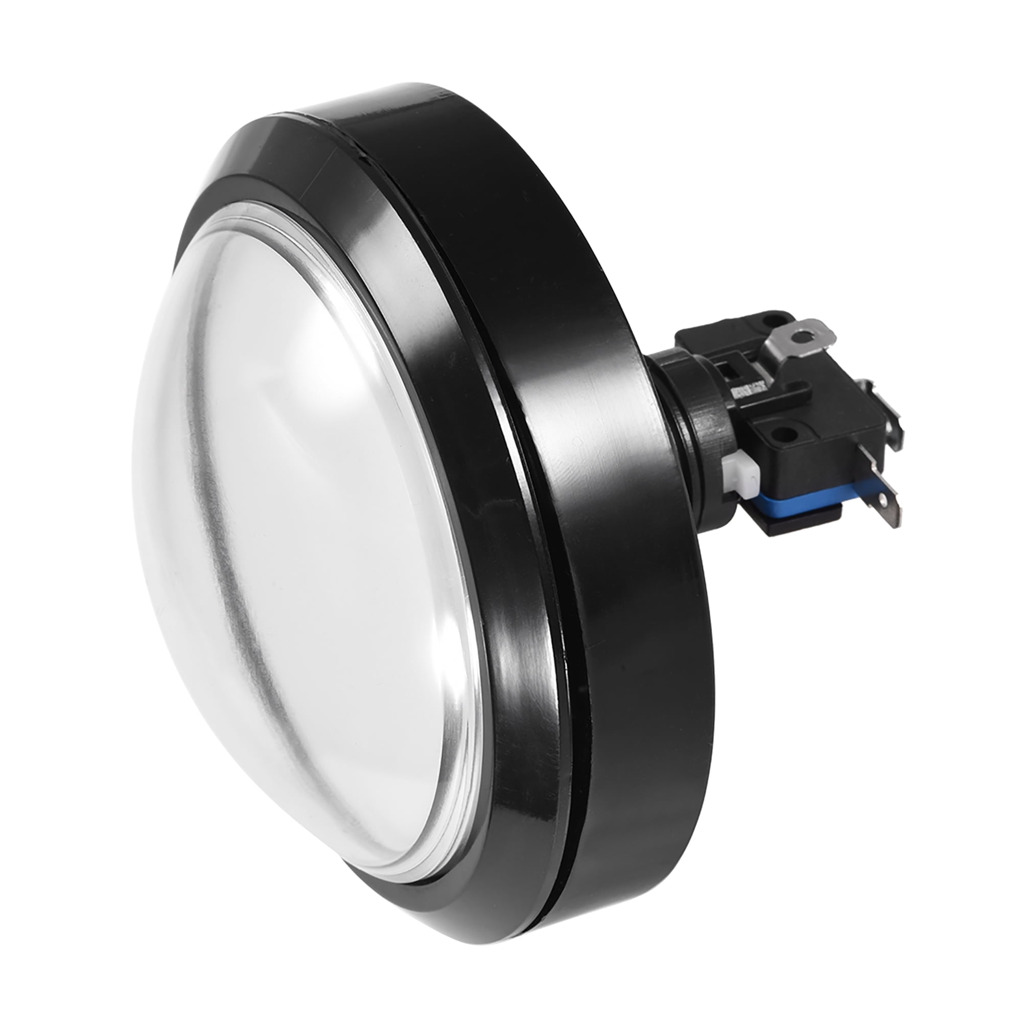 Game Push Button 98mm Round 12V LED Illuminated Push Button Switch with Micro switch for Arcade ...