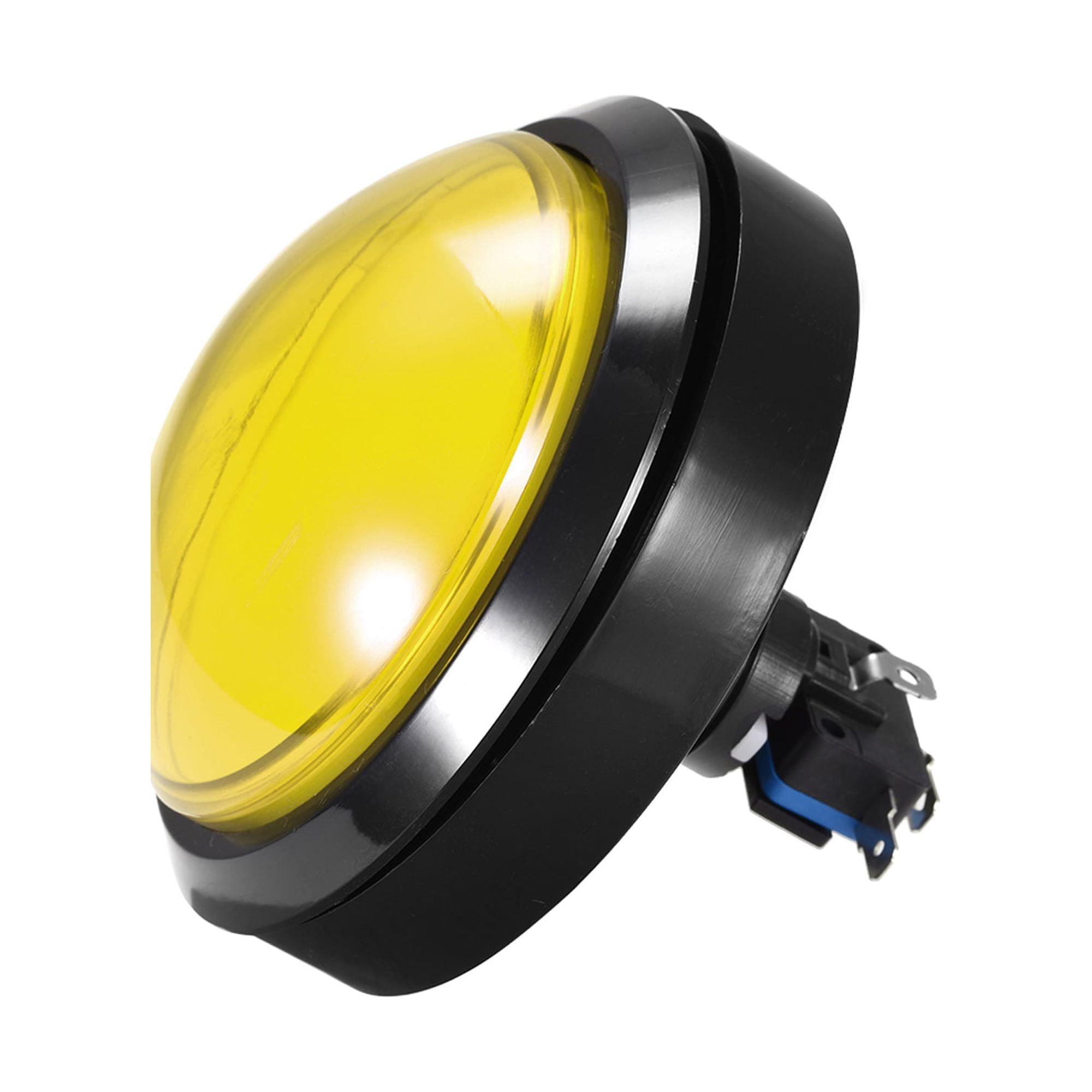 Game Push Button 98mm Round 12V LED Illuminated Push Button Switch with ...