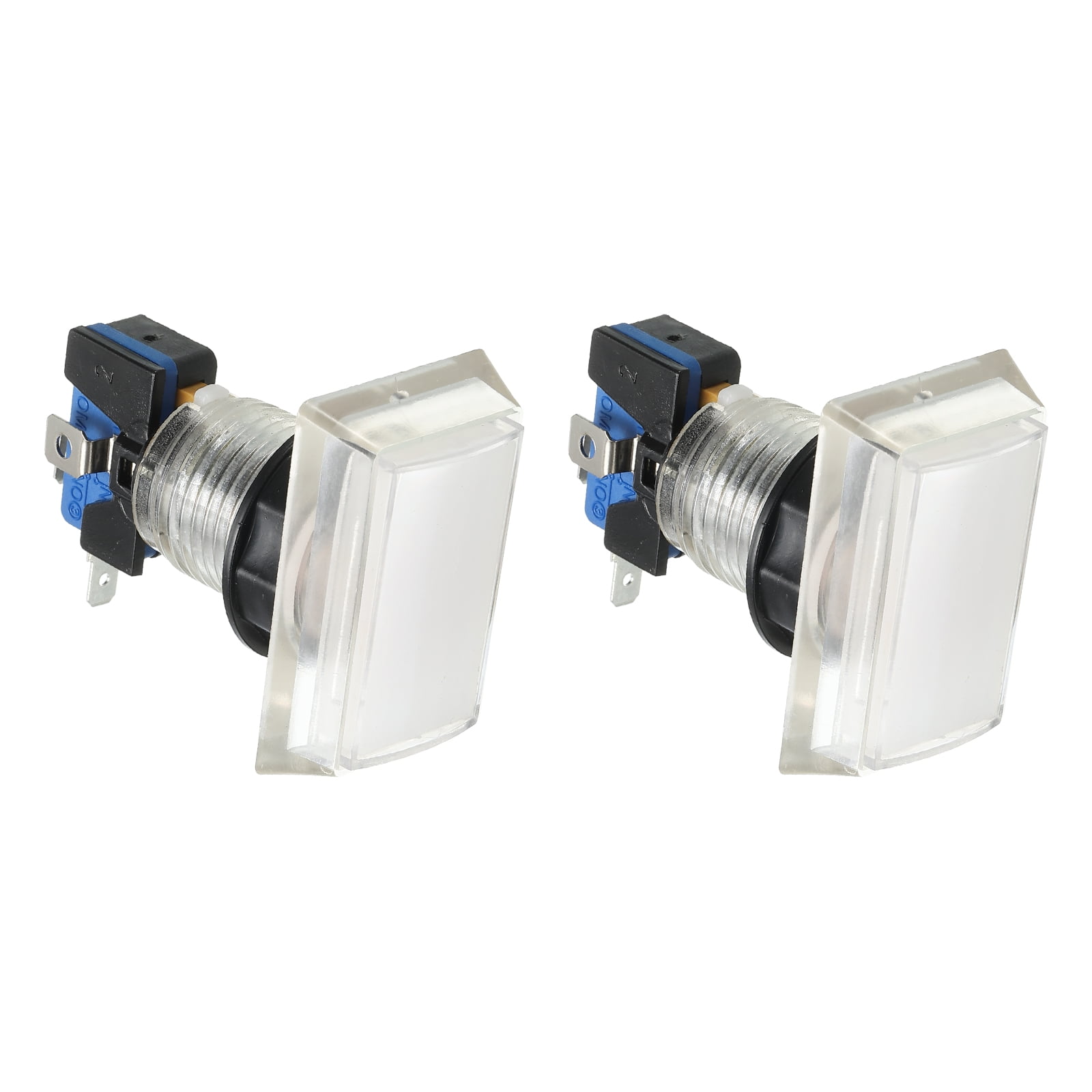 Game Push Button Square LED Illuminated Push Button Switch with Micro ...