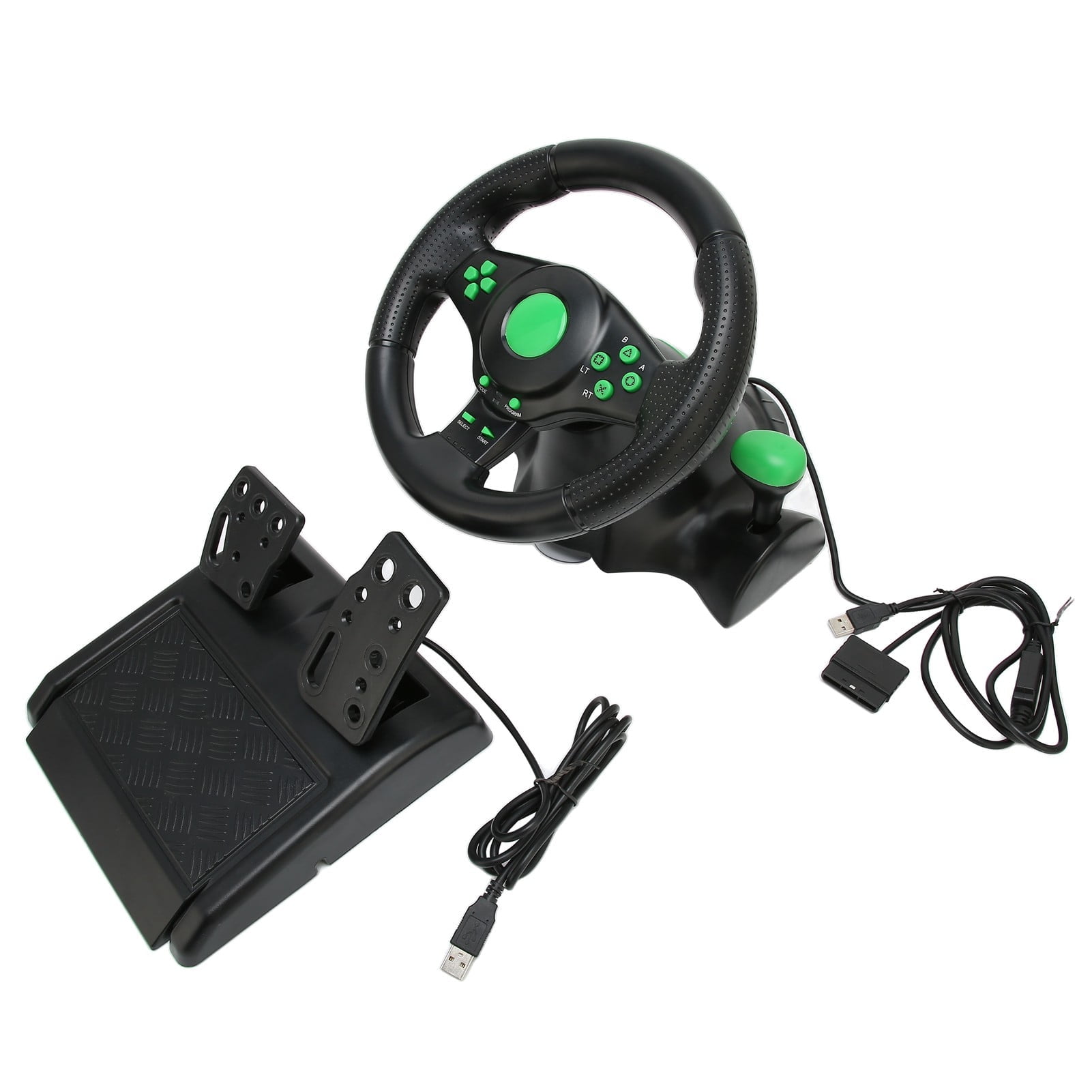 Game Racing Wheel, Hot Plug Technology 180 Degree Rotation Race ...