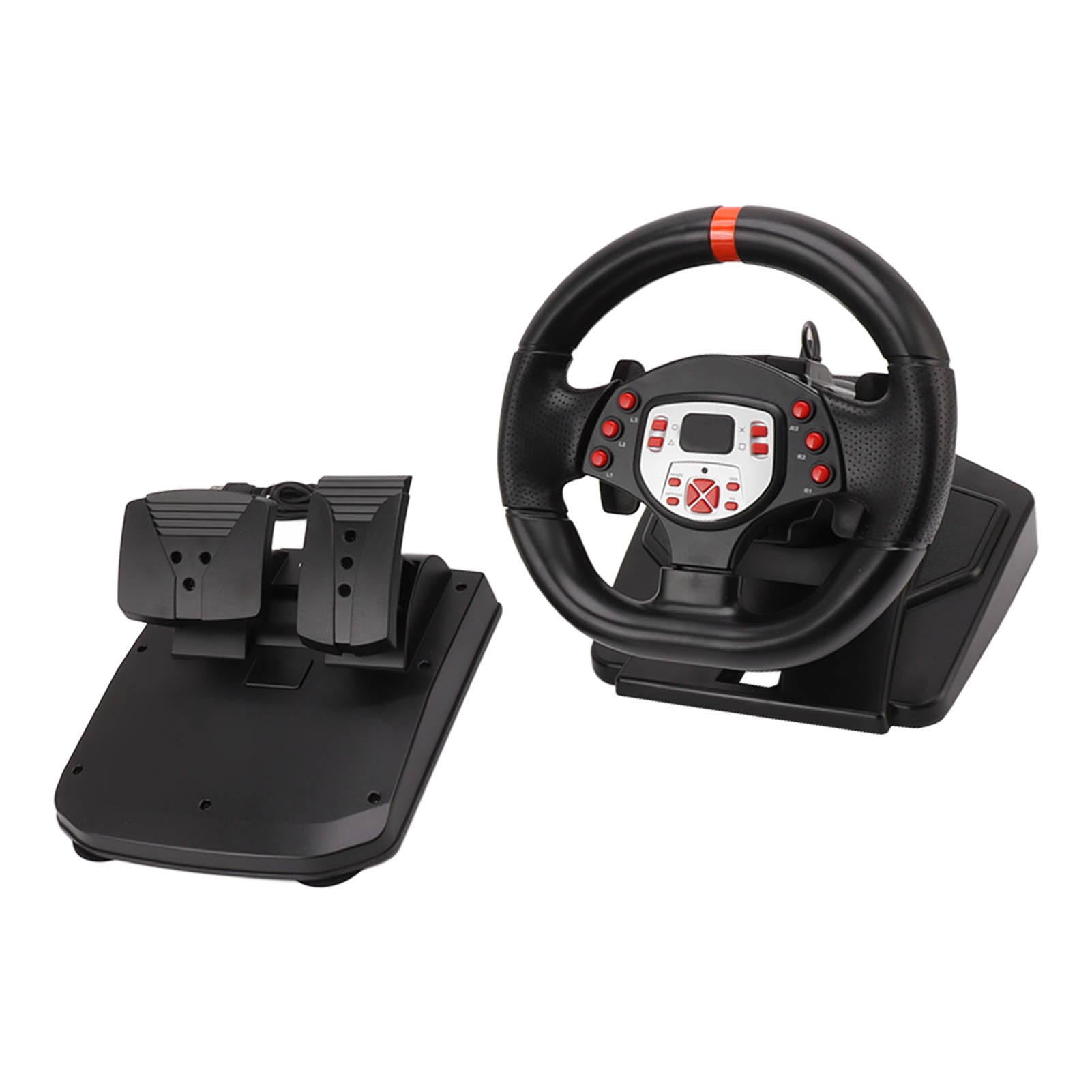 Game Racing Wheels, 180 Degree USB Car Racing Game Racing Wheel ...