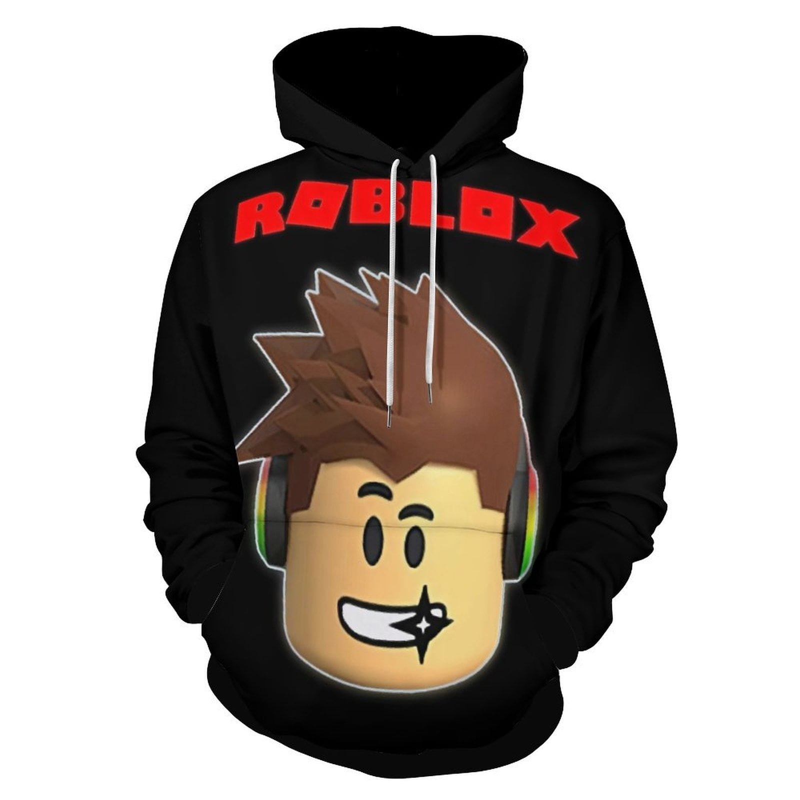 Game Roblox Hoodie 3D Printed Game Hoodie Casual Roblox Hooded Long ...
