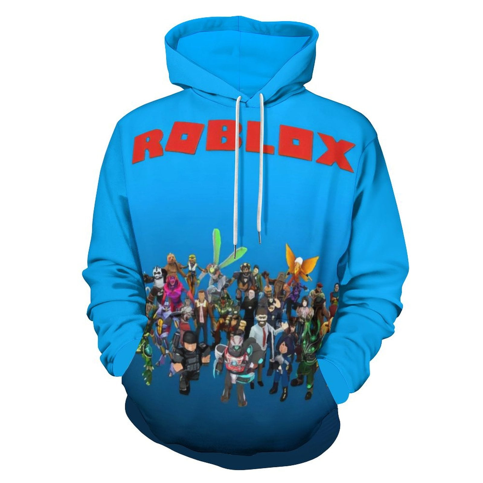 Game Roblox Hoodie 3D Printed Game Hoodie Casual Roblox Hooded Long ...