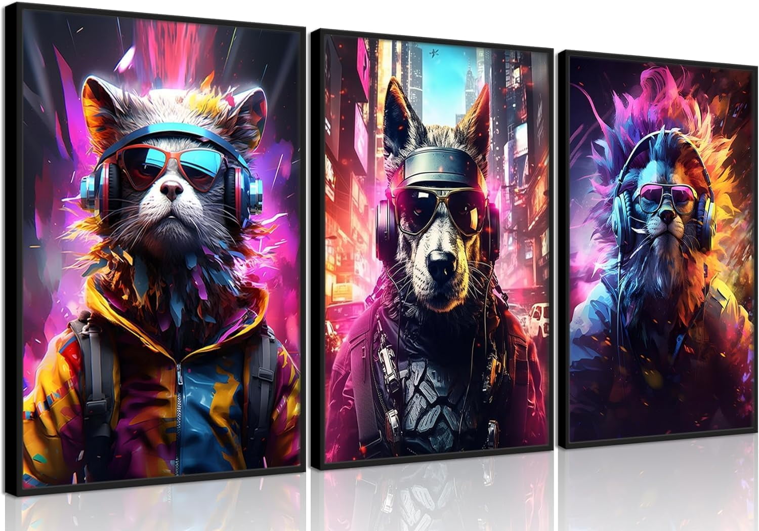 Game Room Decor Gaming Posters Video Game Wall Art Prints Set of 3 Cool ...