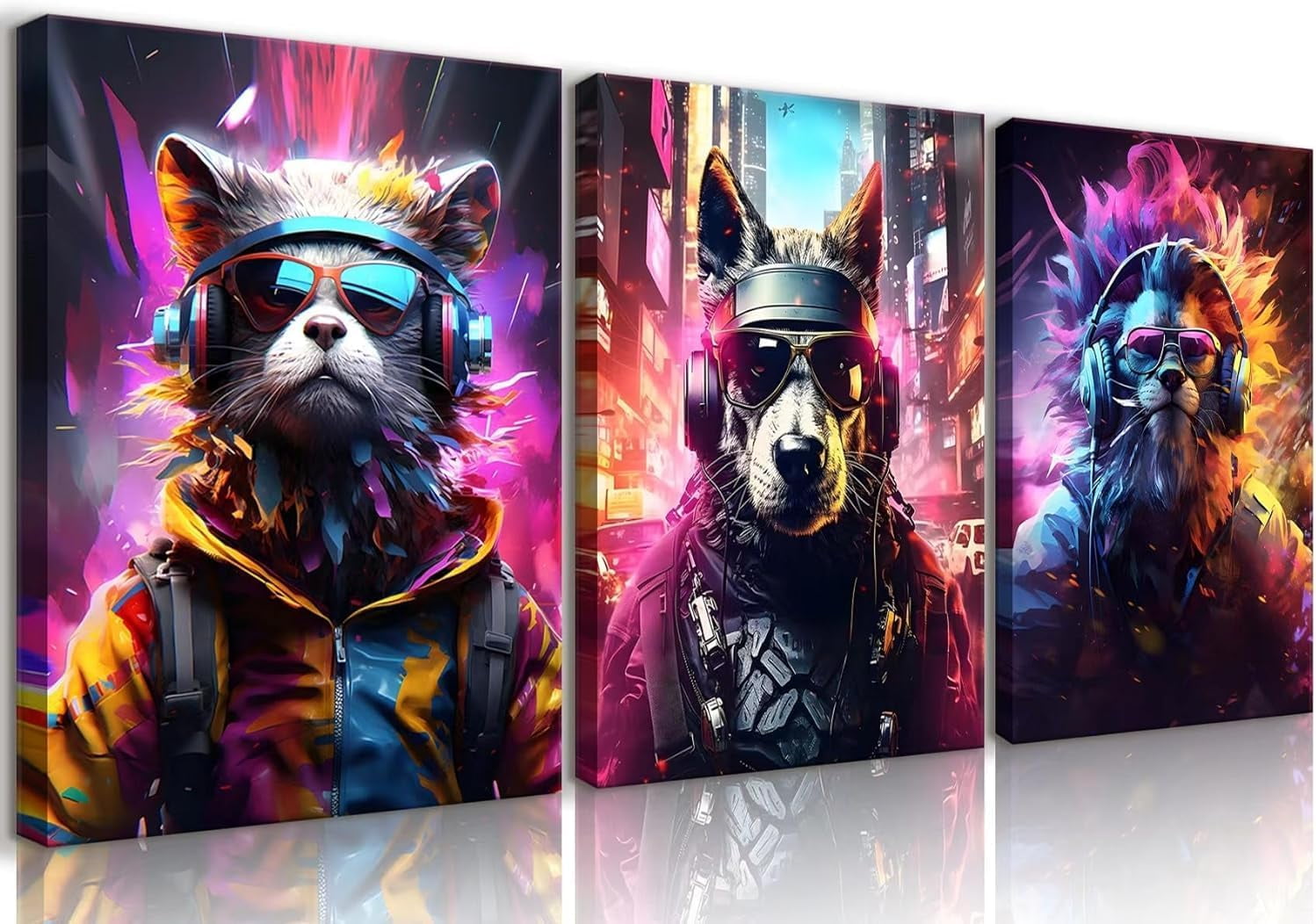 Game Room Decor Gaming Posters Video Game Wall Art Prints Set of 3 Cool ...