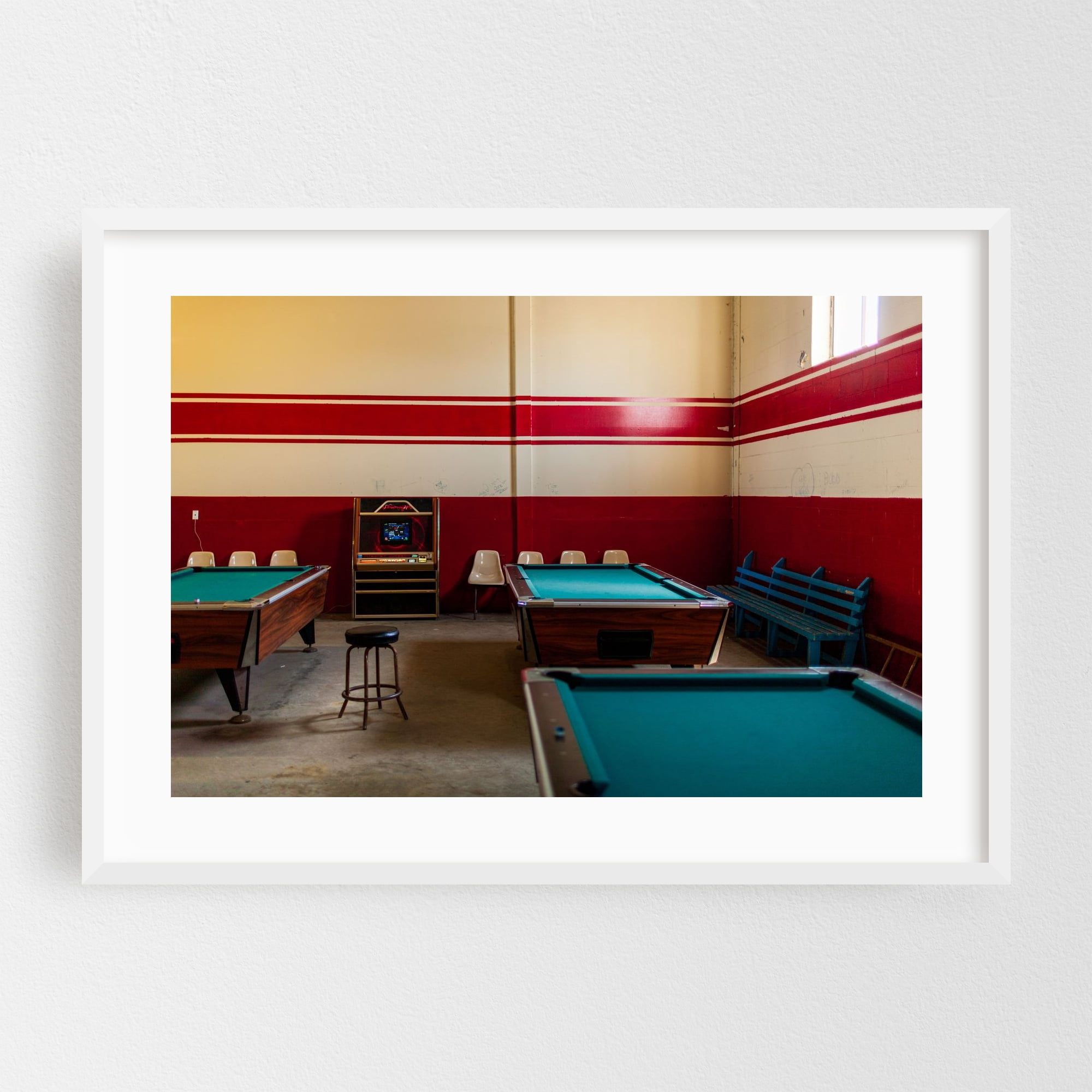 Game Room - Photography Bar Vintage Retro Industrial Nostalgia Pool ...