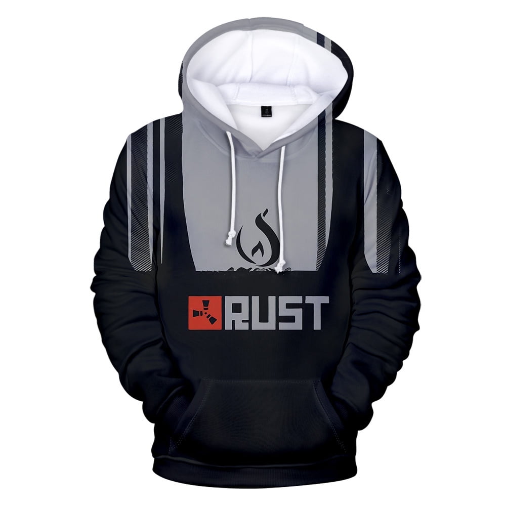 Game Rust Hoodies 3D Printed Sweatshirt Cosplay Pullover Fashion Winter ...