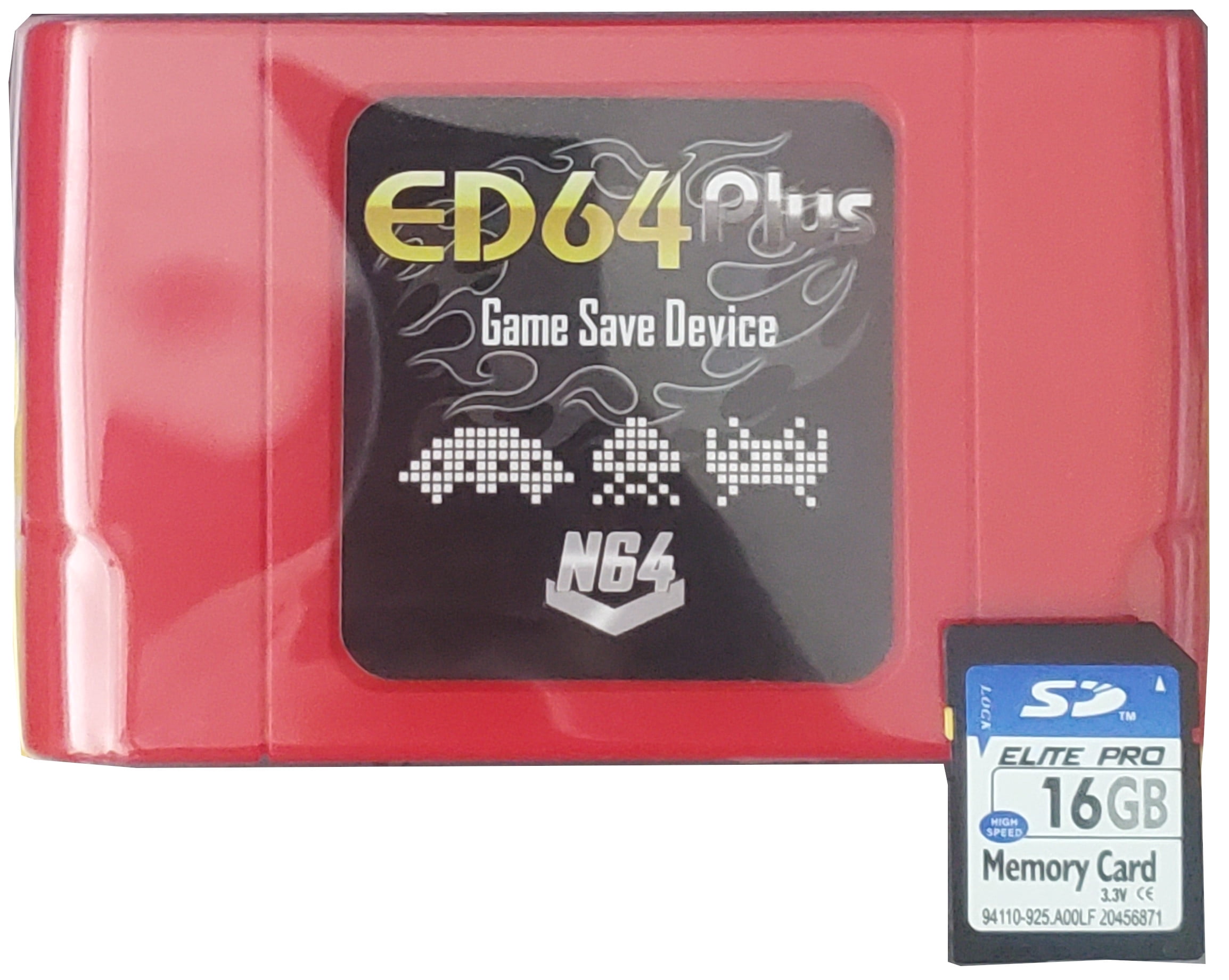 Game Save Cartridge Retro for Nintendo 64 N64 System Console + 16gb SD ...