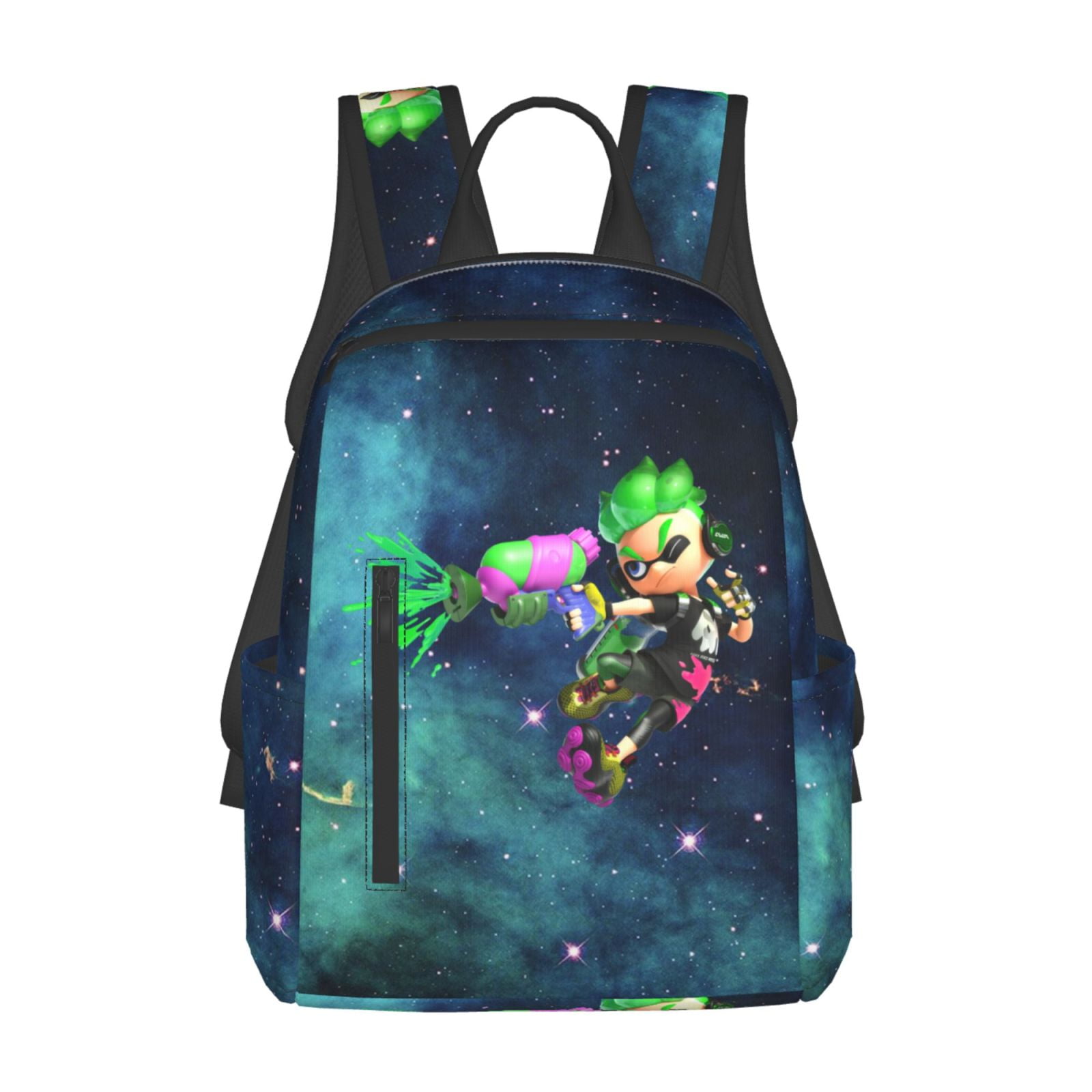 Game Splatoon Backpack Unisex Daypack Adjustable Lightweight Bookbag ...