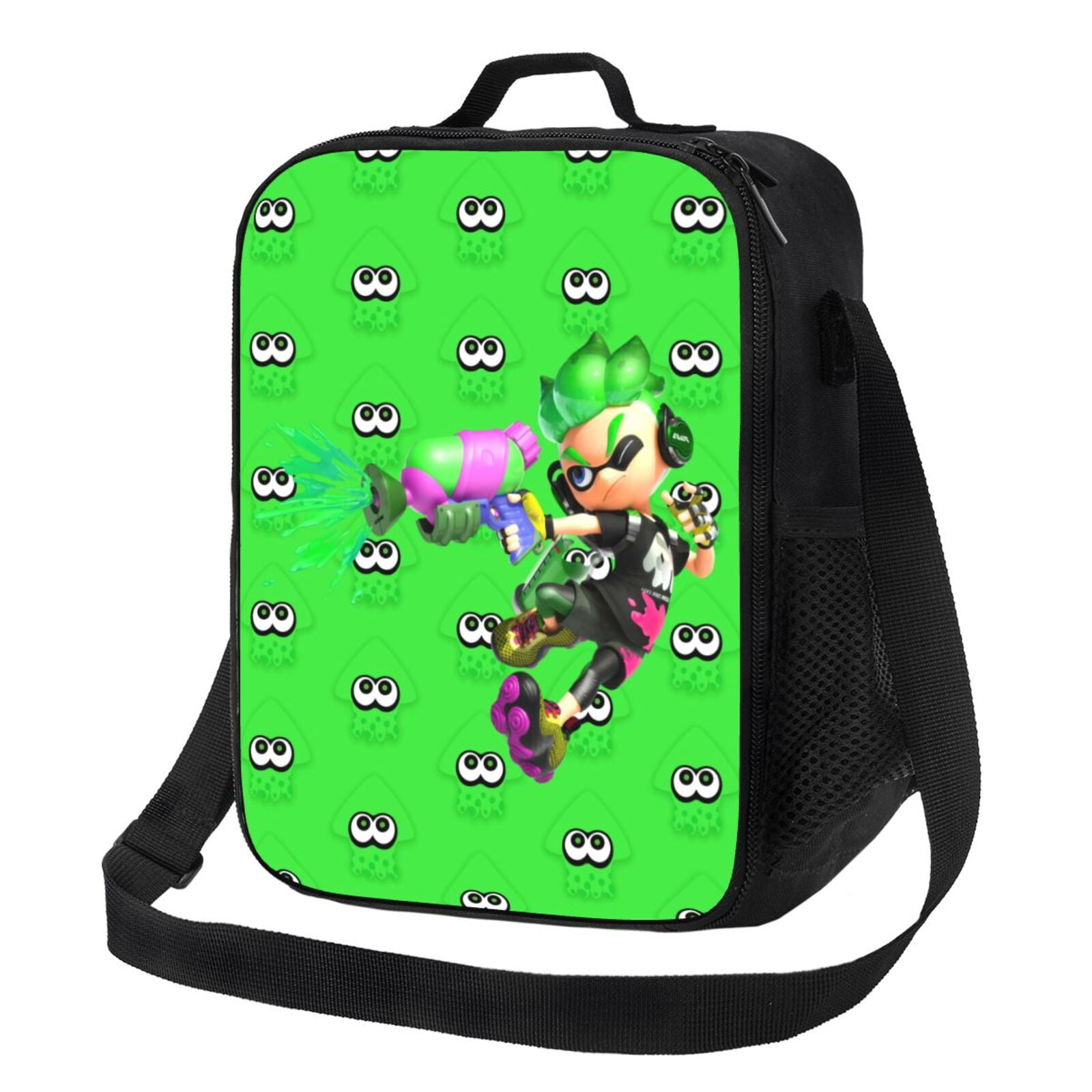 Game Splatoon Portable Insulated Lunch Bag Reusable Thermal Lunchbag ...