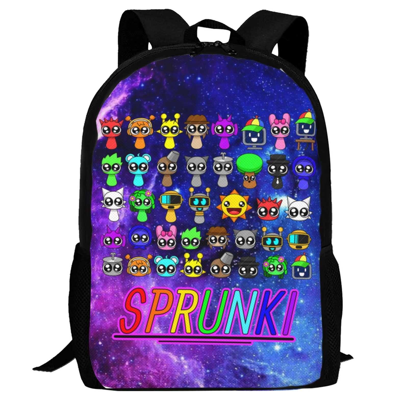 Game Sprunki Backpack,3d Print Laptop Backpack Lightweight Casual ...