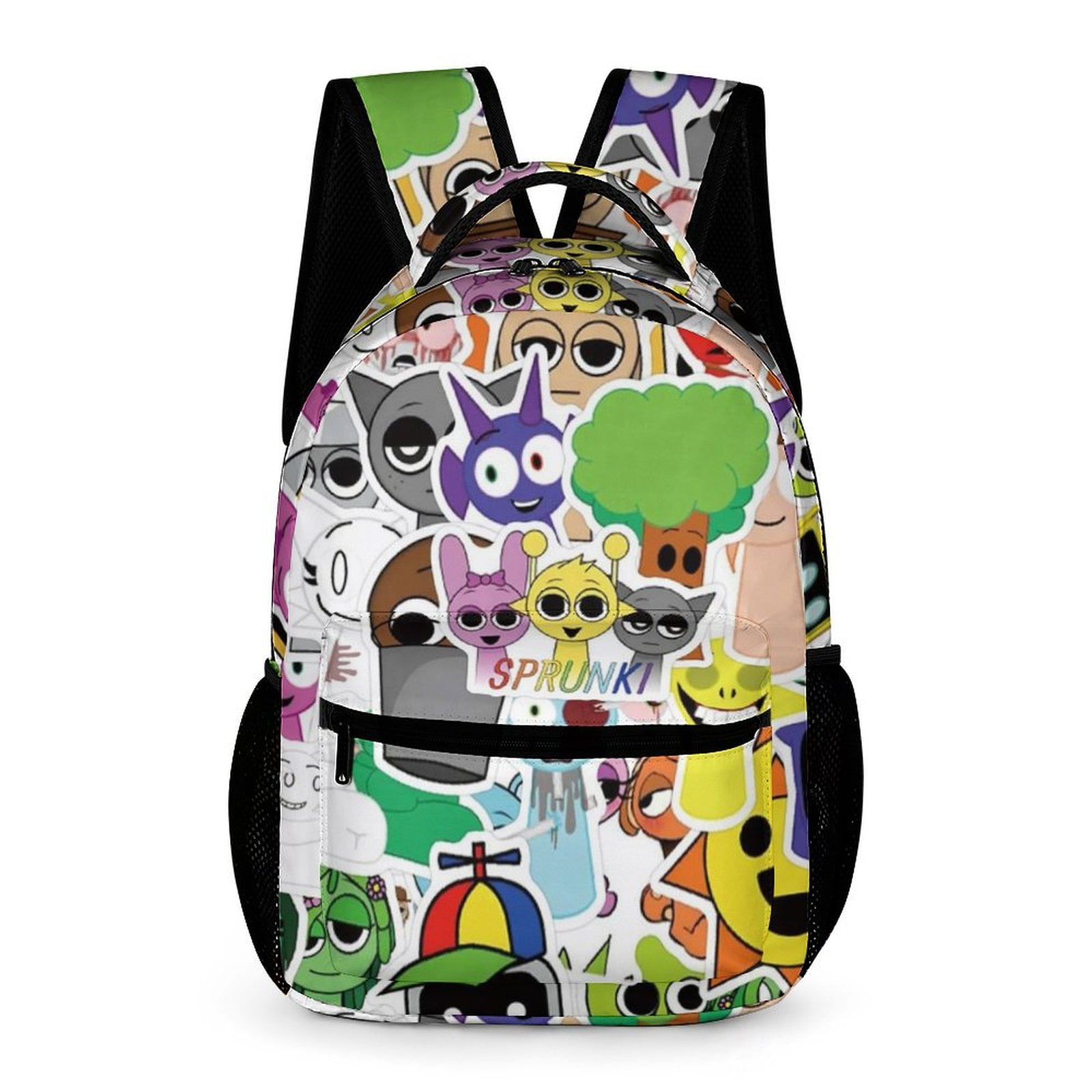 Game Sprunki Backpack Daypack Schoolbag Student Bookbag Satchel ...