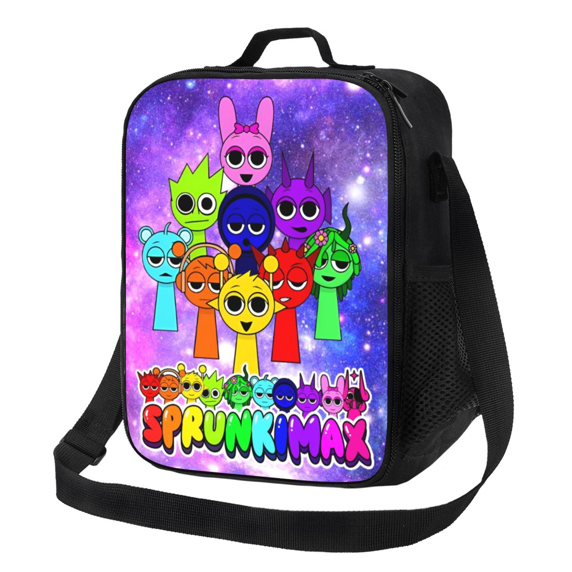 Game Sprunki Lunch Bag Lunch Box Lightweight Durable Lunch Tote Bag ...
