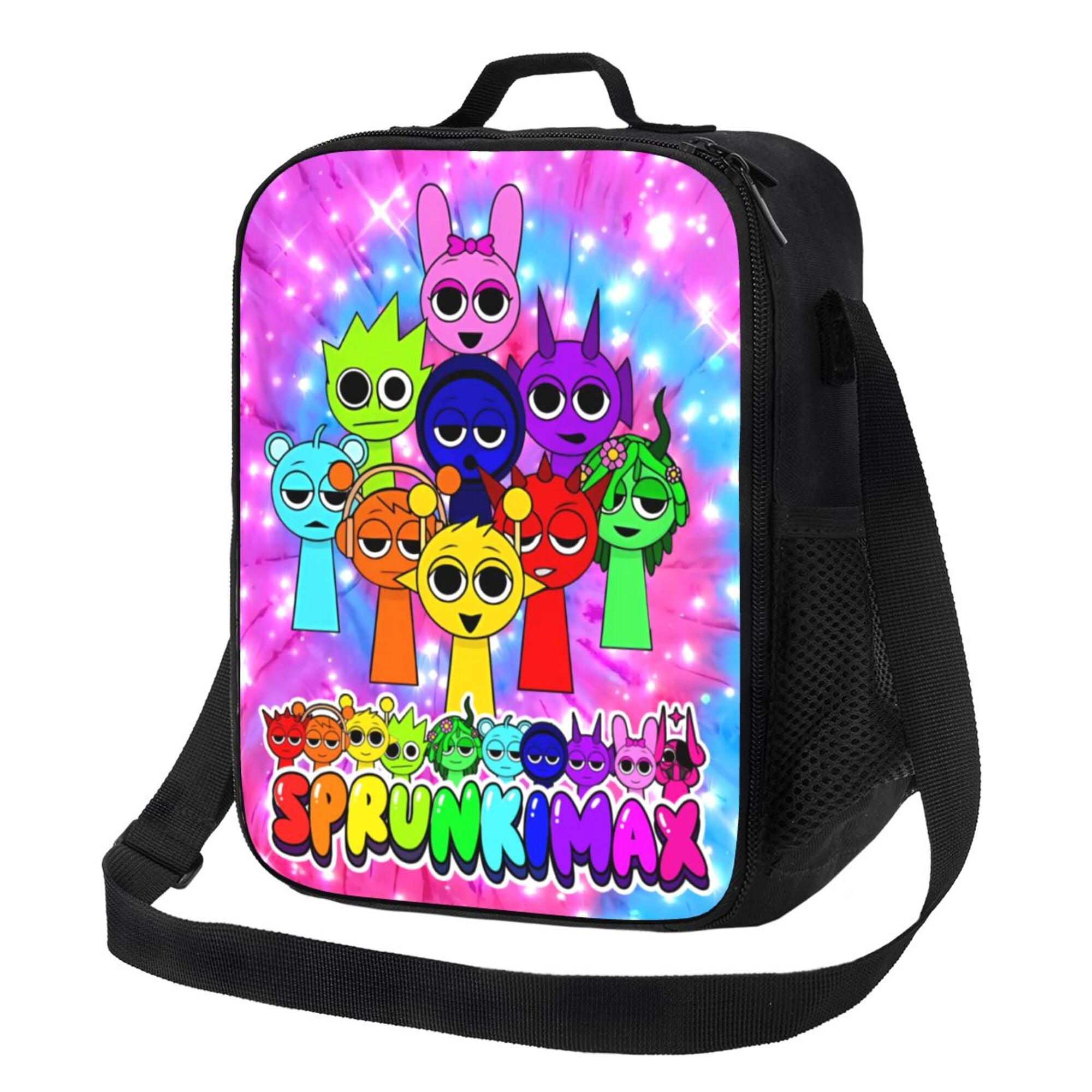 Game Sprunki Lunch Bag Lunch Box Lightweight Durable Lunch Tote Bag ...